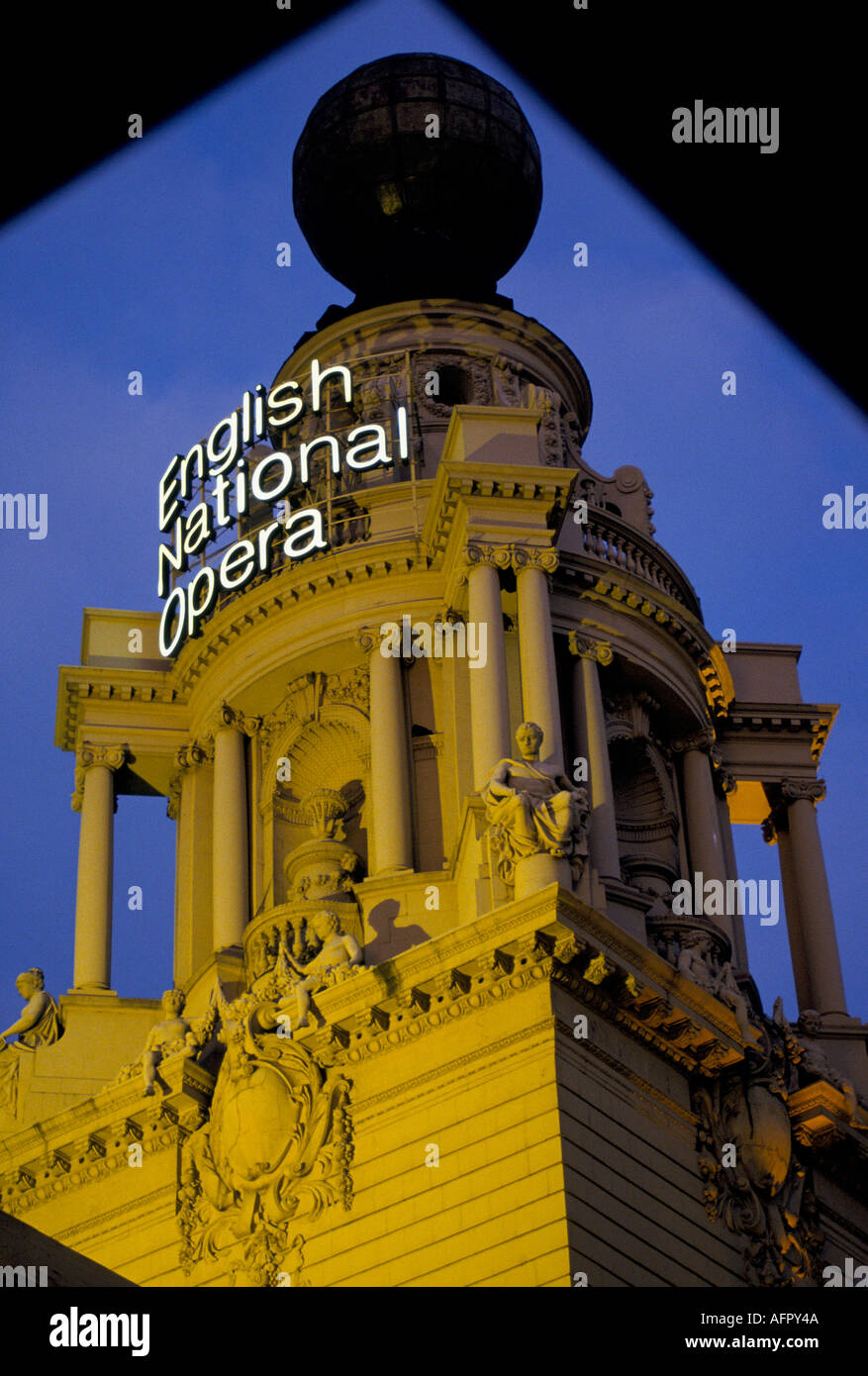 London west end Theatres, the Coliseum, home of the English National ...