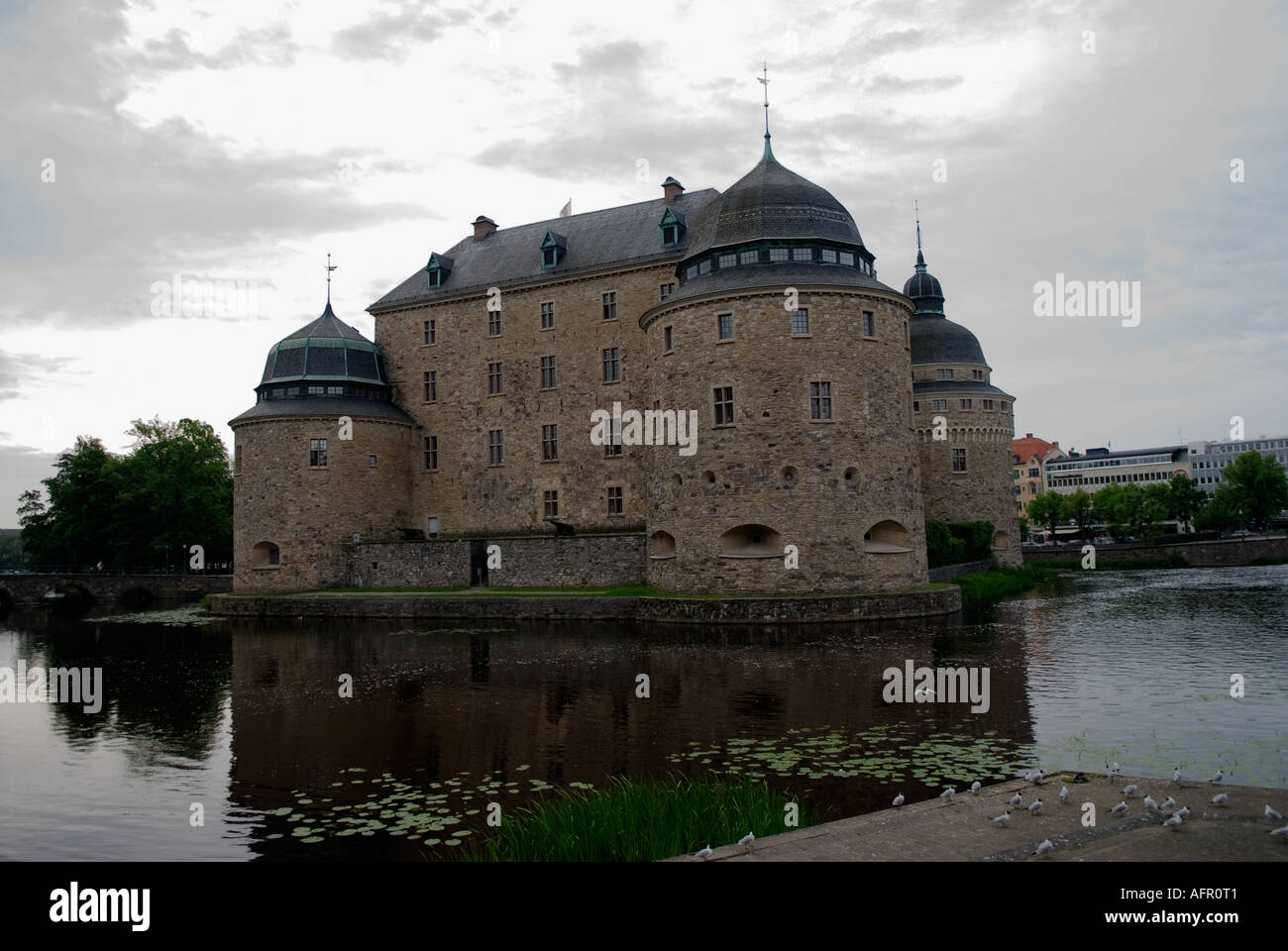 Örebro castle in Sweden Stock Photo - Alamy