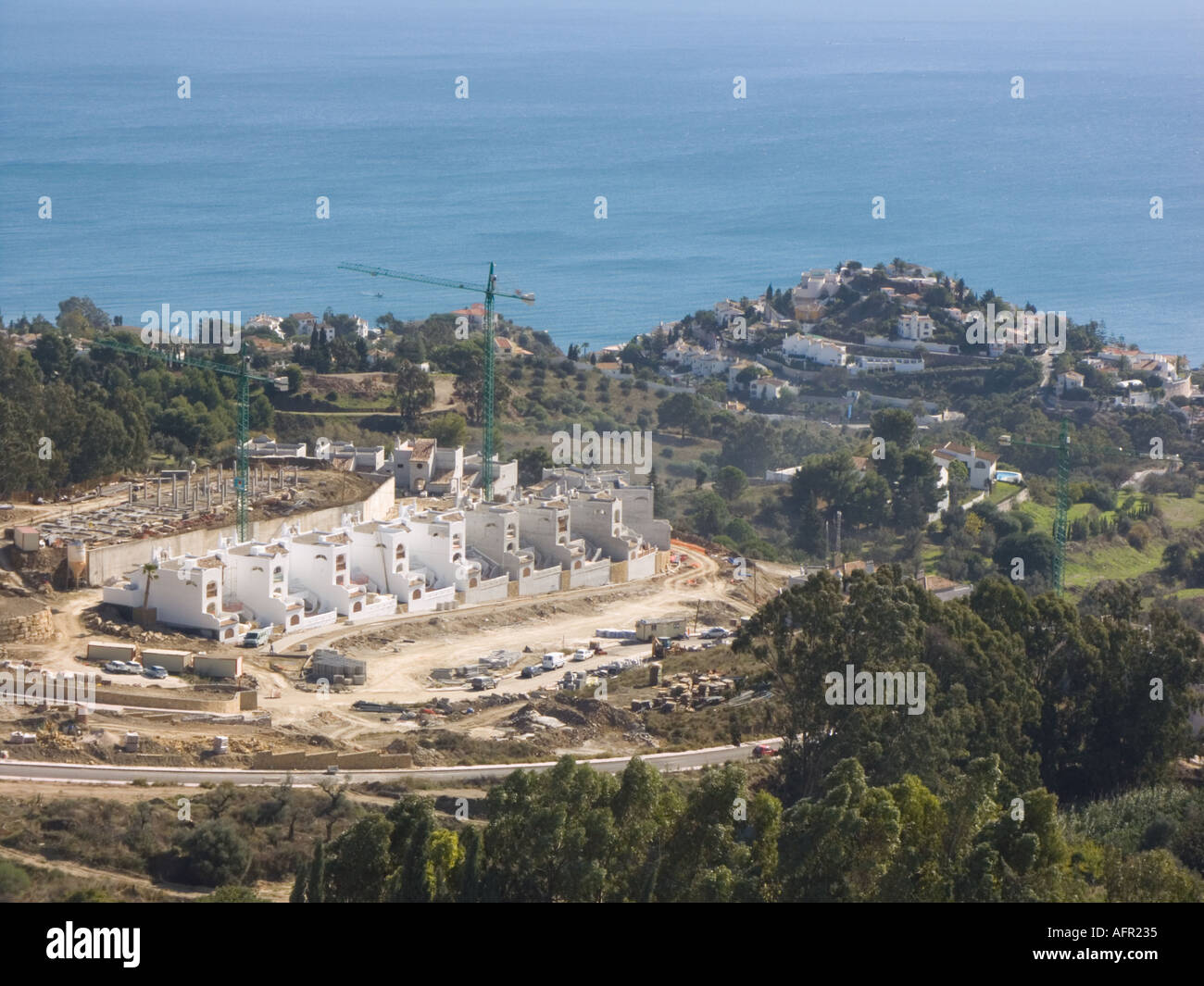 New development neat Benalmadena Costa del Sol Spain 2004 Stock Photo ...