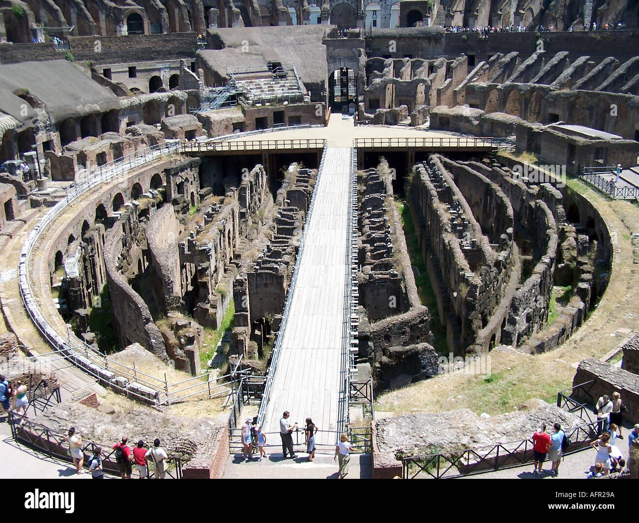 Inside colleseum rome italy hi-res stock photography and images - Alamy