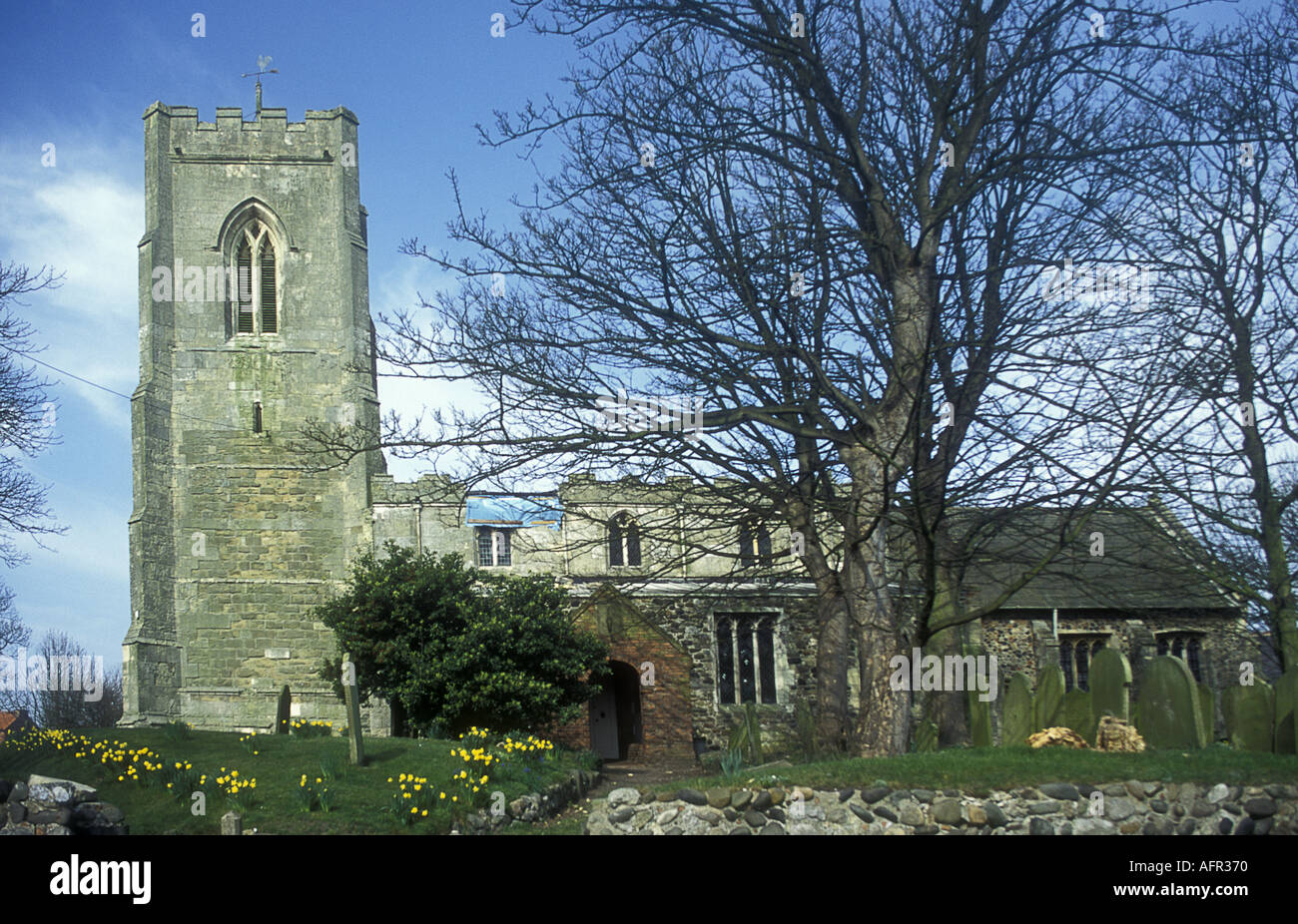 All Saints Church Easington East Yorkshire Stock Photo - Alamy