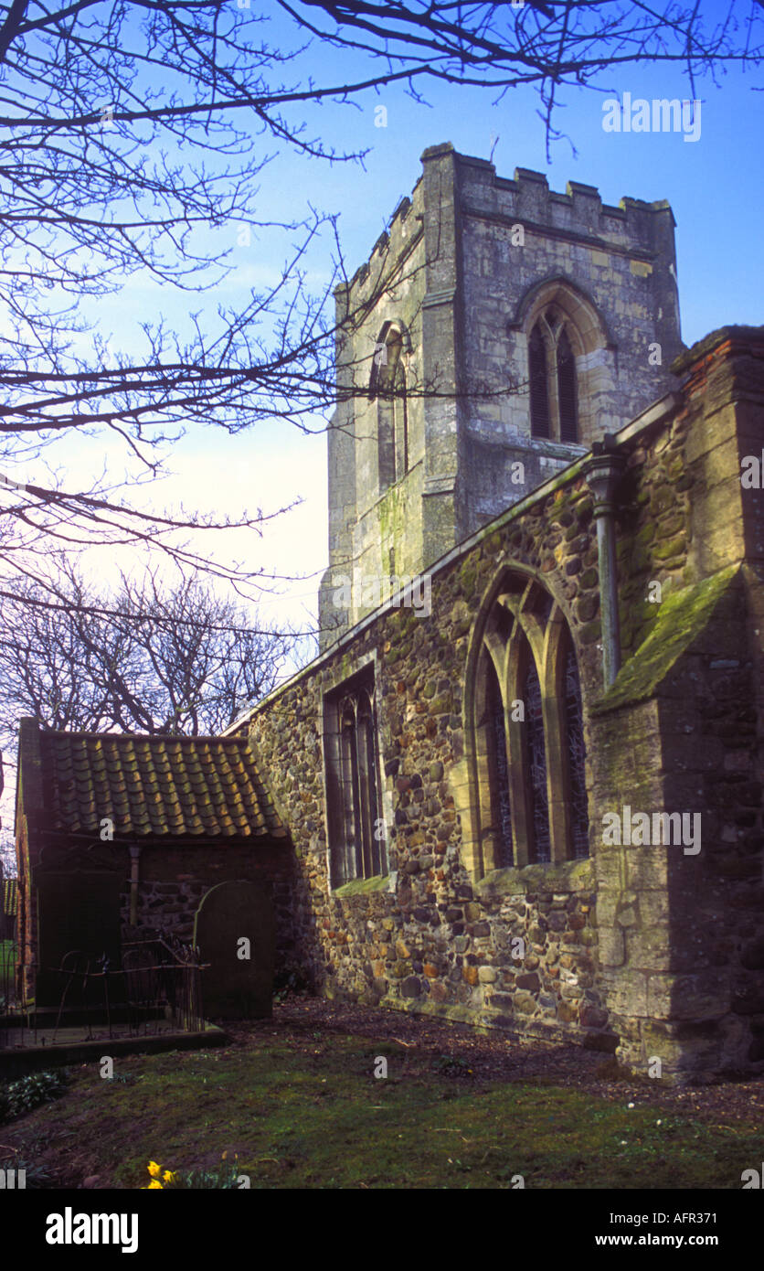 All Saints Church Easington East Yorkshire Stock Photo - Alamy