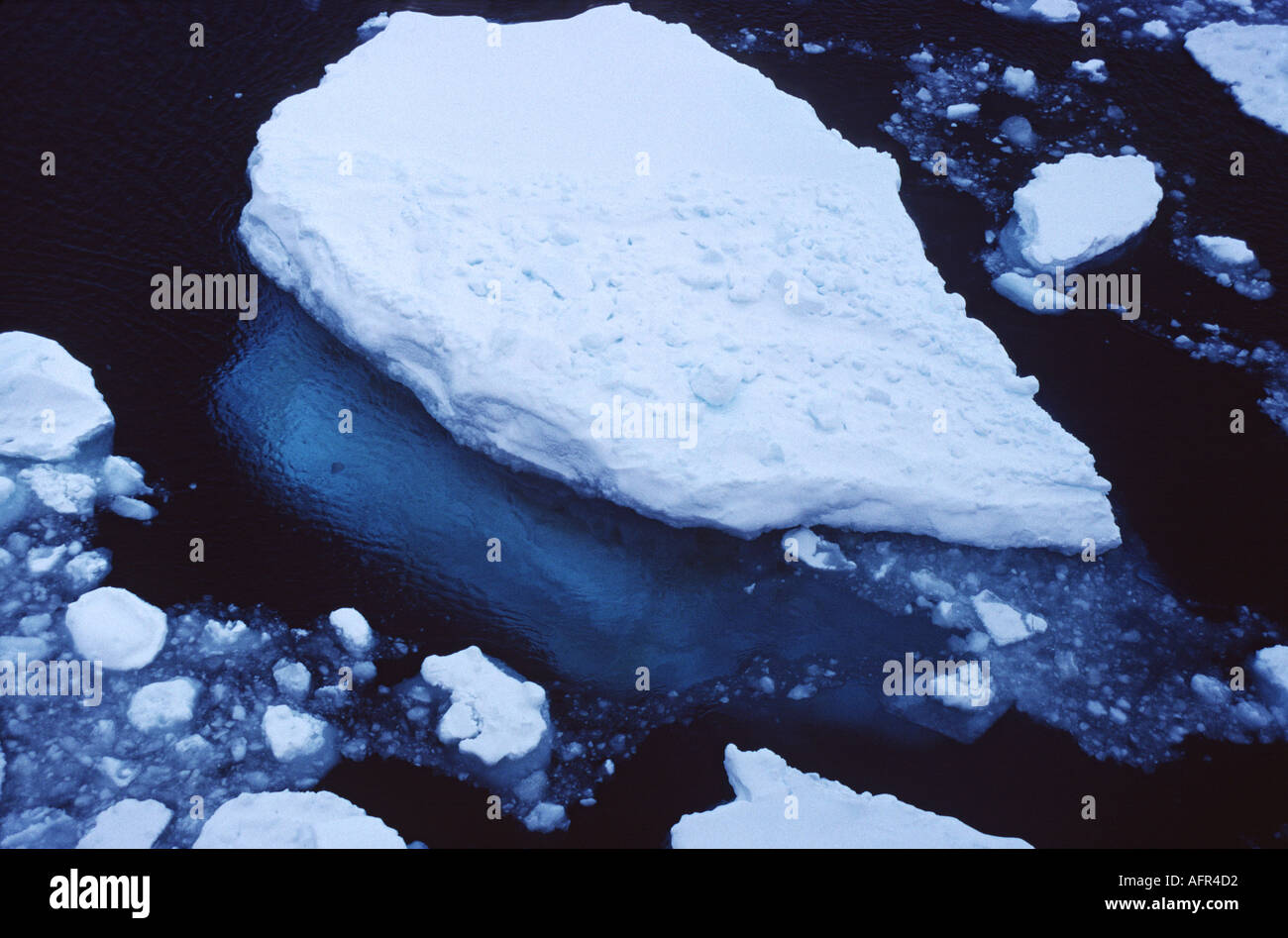 Ice berg in Antarctic waters Stock Photo - Alamy