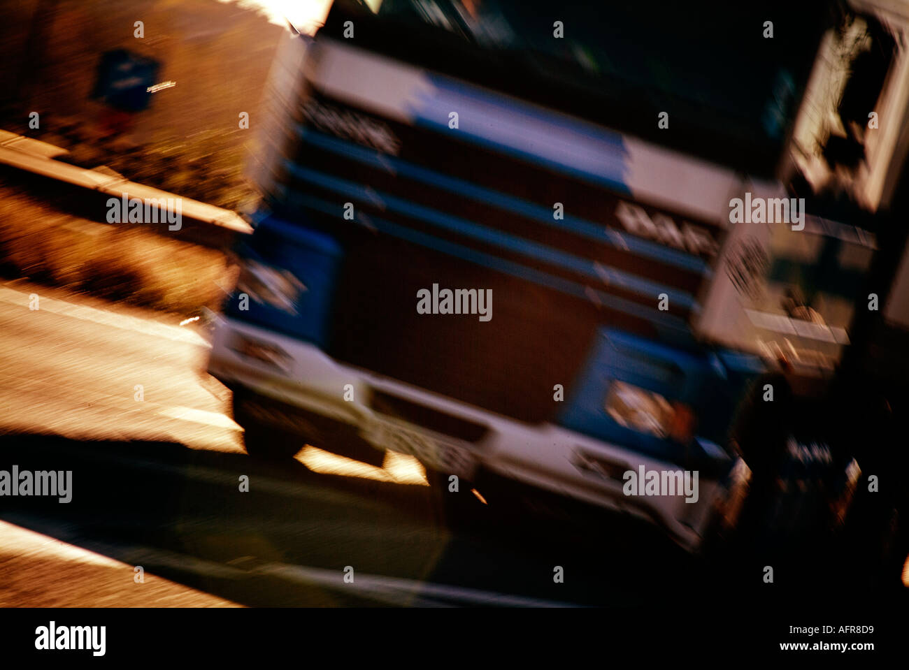 Truck lorry juggernaut logistics distribution hi-res stock photography ...