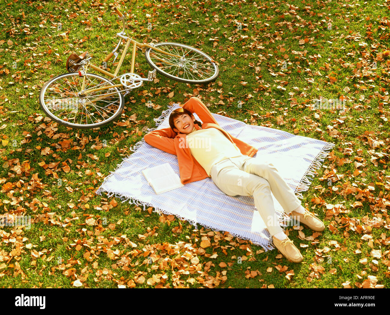 Lay down bicycles hi-res stock photography and images - Alamy