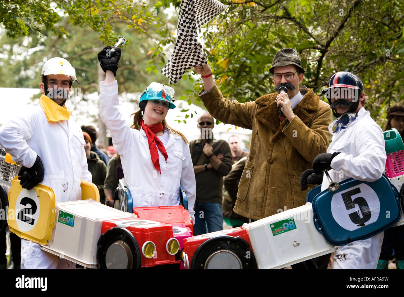 Connect Music Festival 2007 at Inveraray Castle in Scotland Stock Photo ...