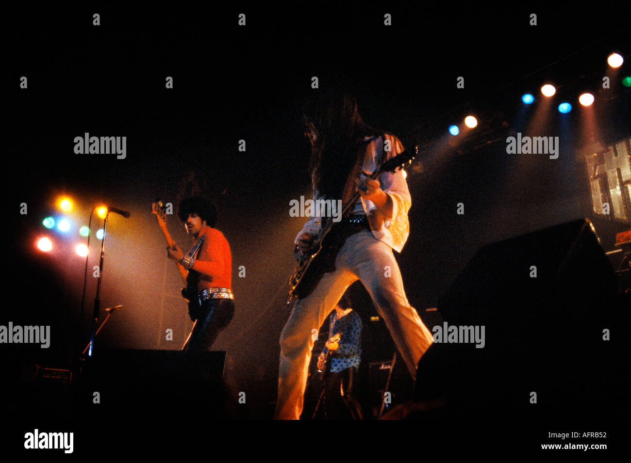 Irish rock band Thin Lizzy Stock Photo - Alamy