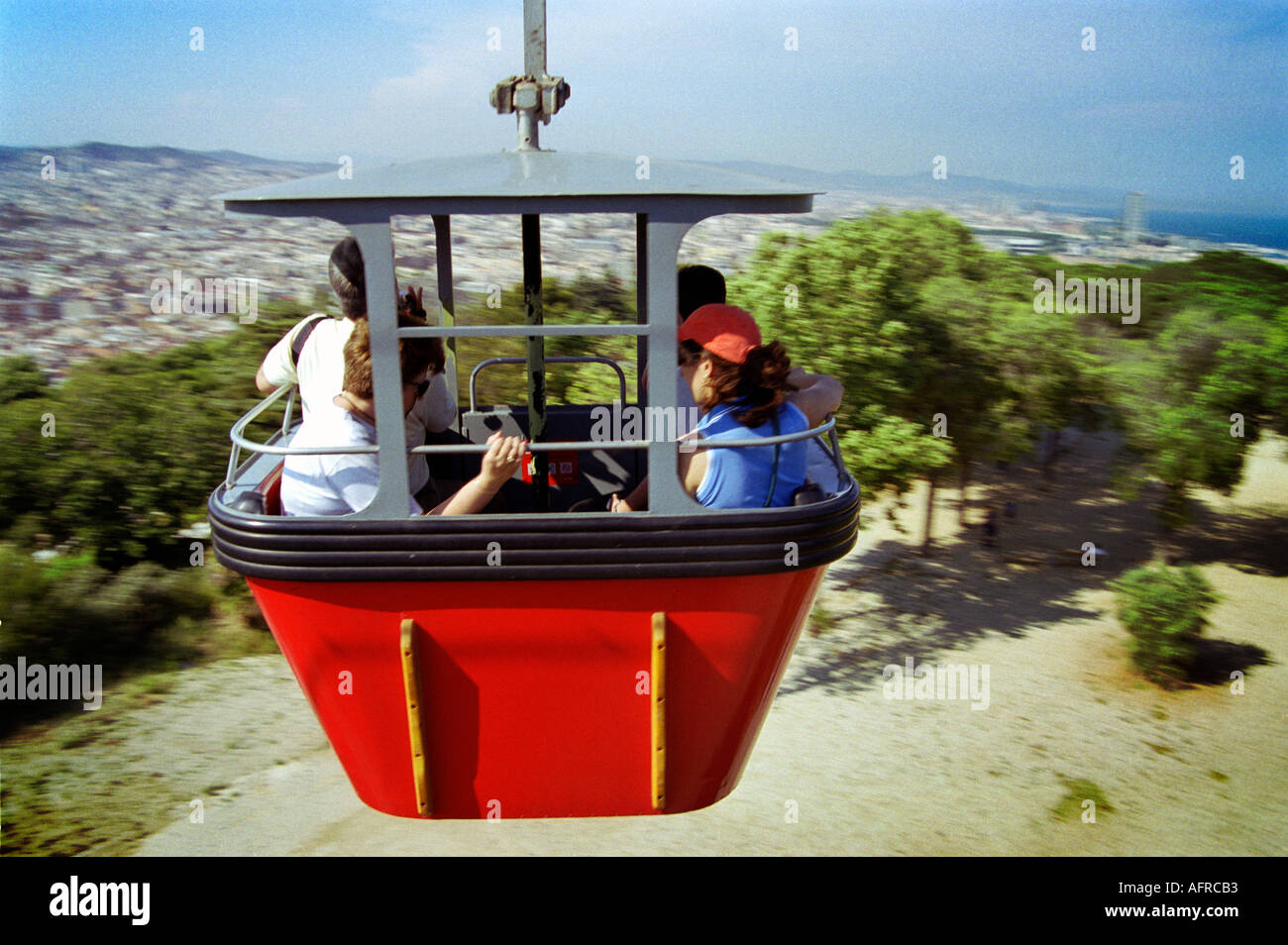 Funicular montjuic park hi-res stock photography and images - Alamy