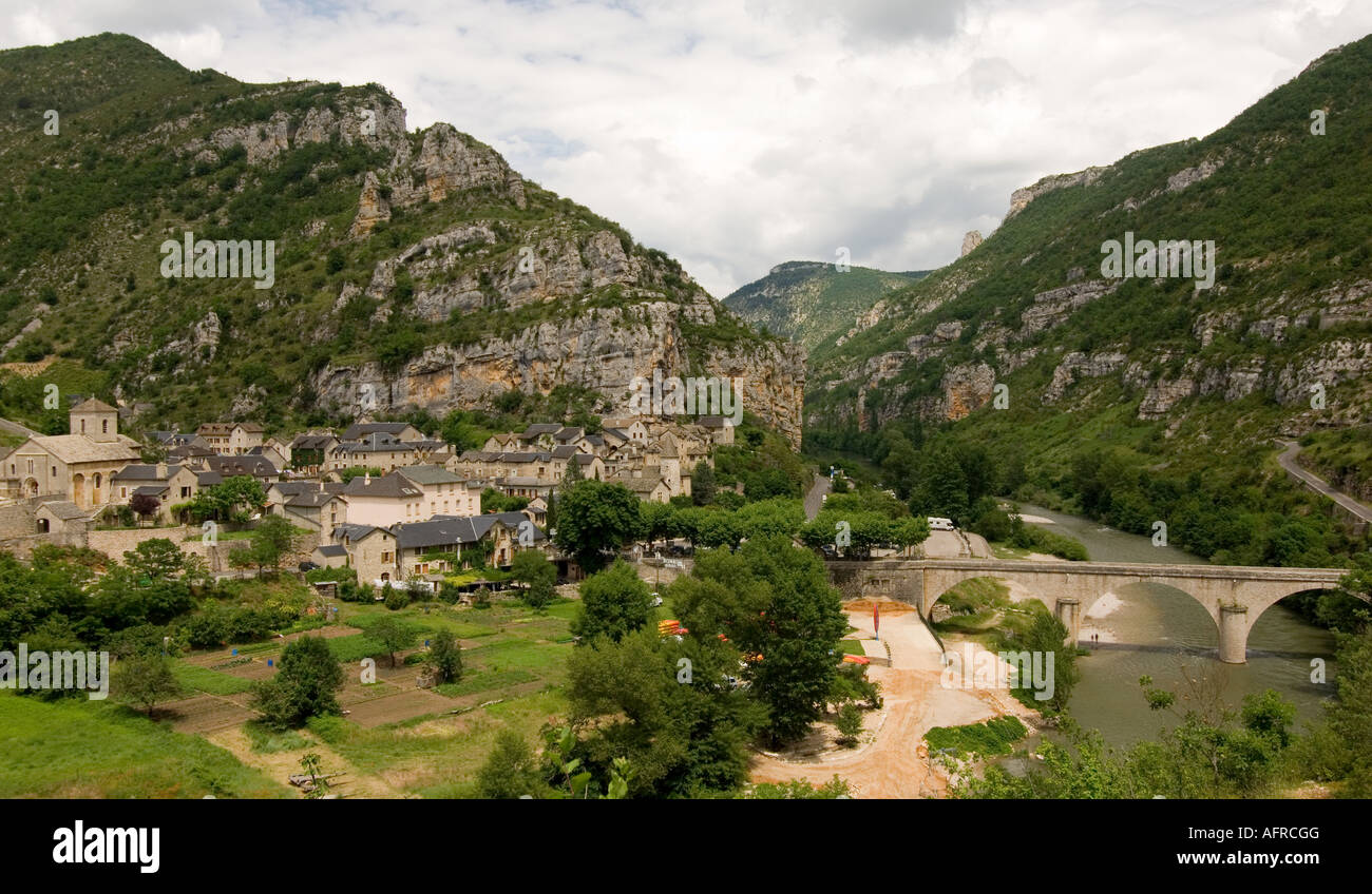 La Malene Gorges du Tarn Cevennes area of France Stock Photo - Alamy