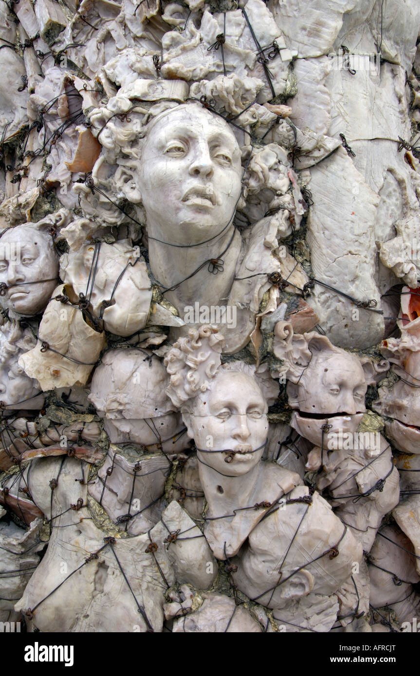 Disturbing sculpture on display museum hi-res stock photography and ...