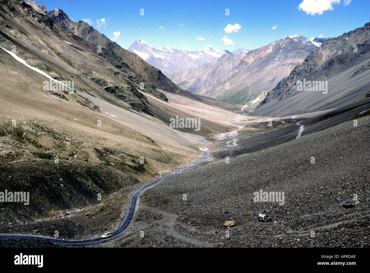 Baralacha Pass Lahaul Himachal Pradesh India Stock Photo - Alamy