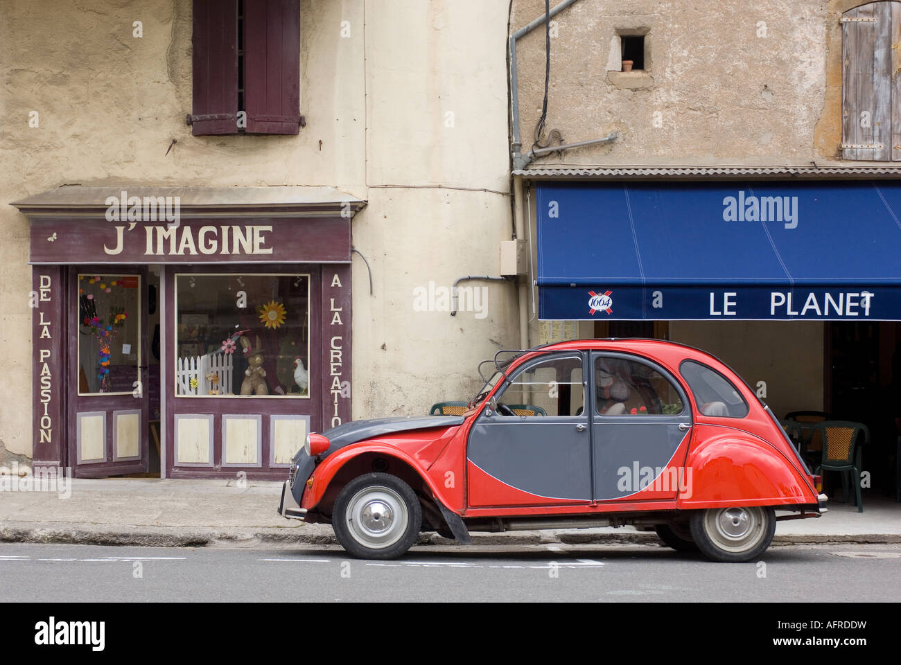 Florac Cevennes area of France Stock Photo - Alamy