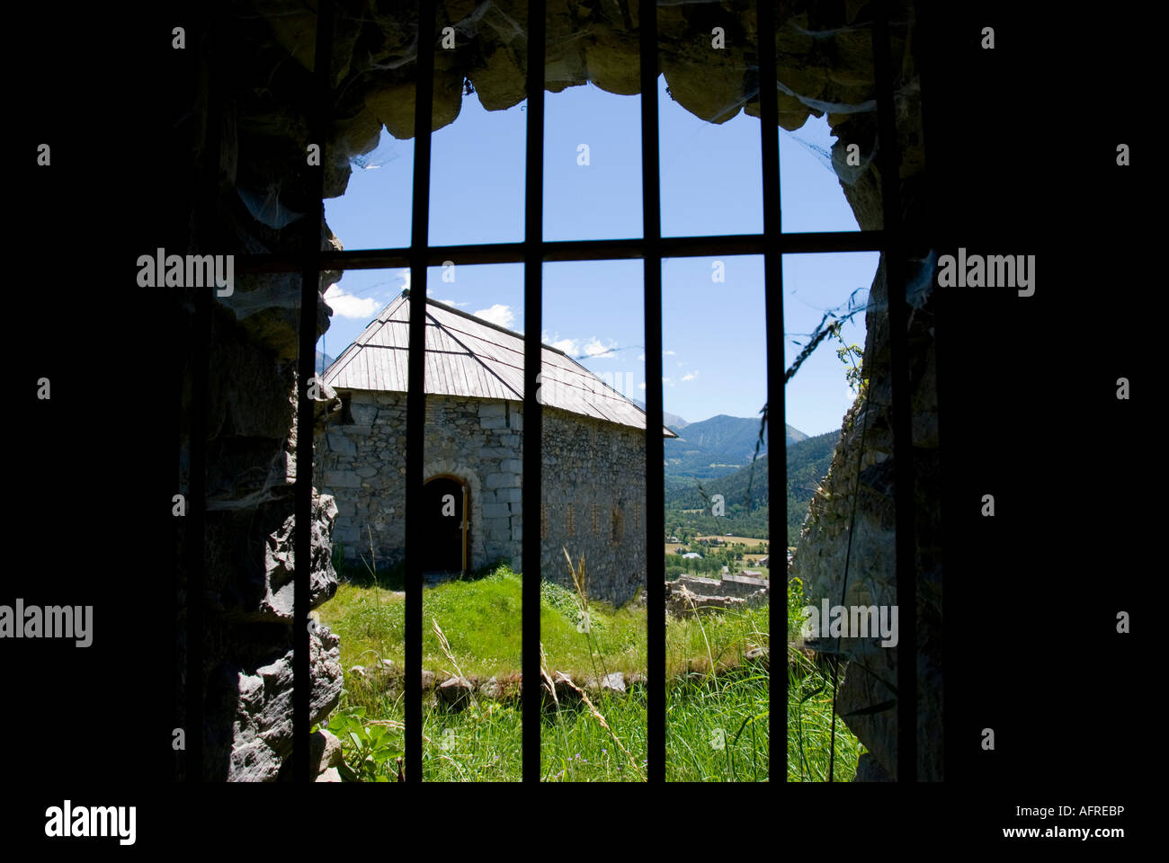 Vauban Fortress, Seyne-les-Alpes, Provence, Southern France Stock Photo ...