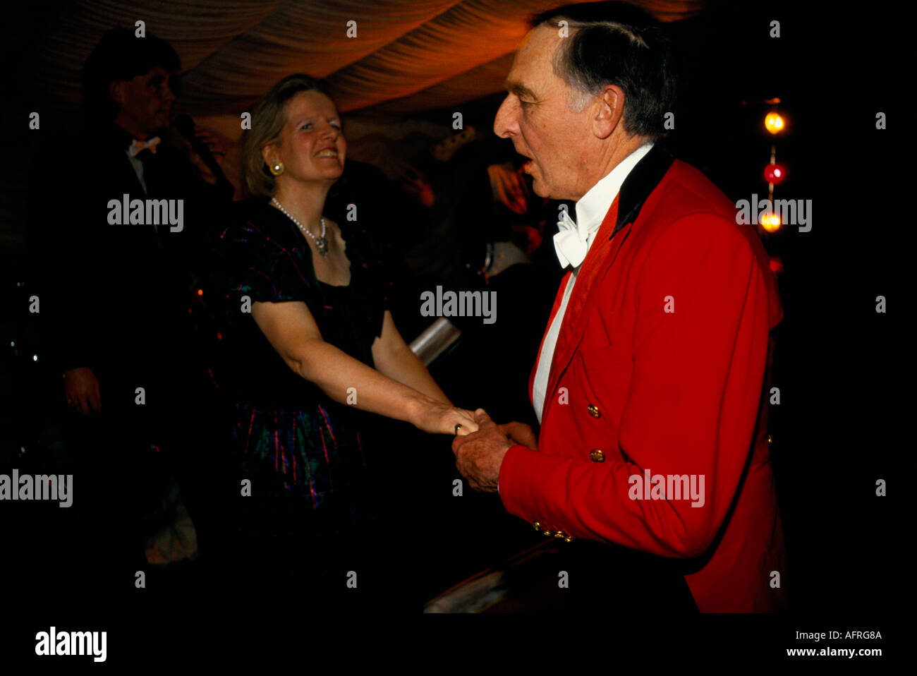 Warwickshire Hunt Ball celebrating the end of the fox hunting season ...