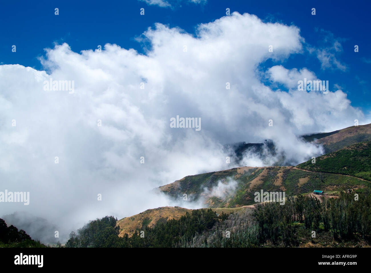 Sky with clouds. Madeira Stock Photo - Alamy