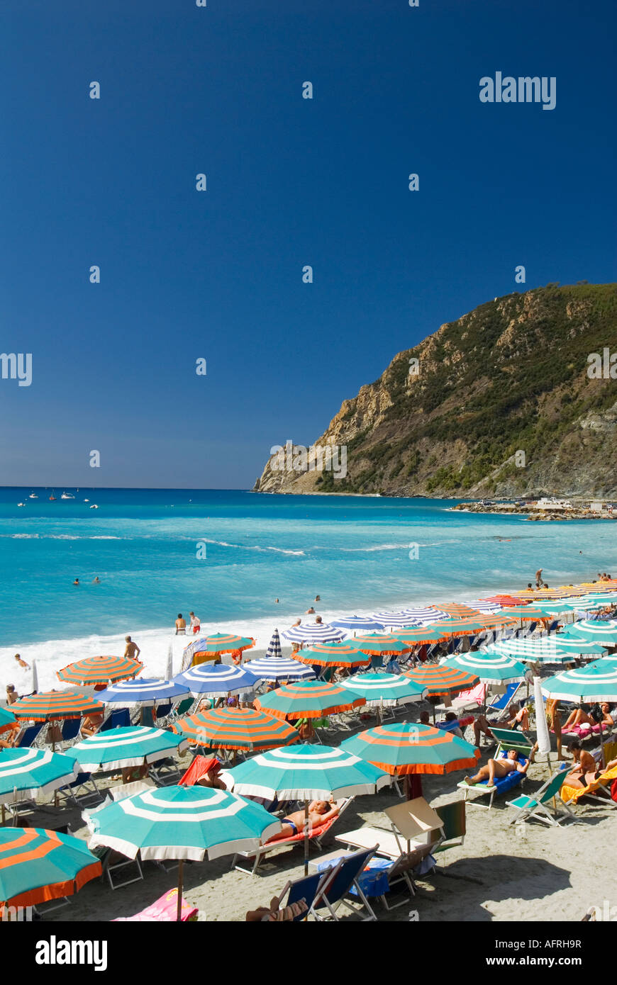 Monterossa al Mare Cinque Terre Italy Stock Photo - Alamy
