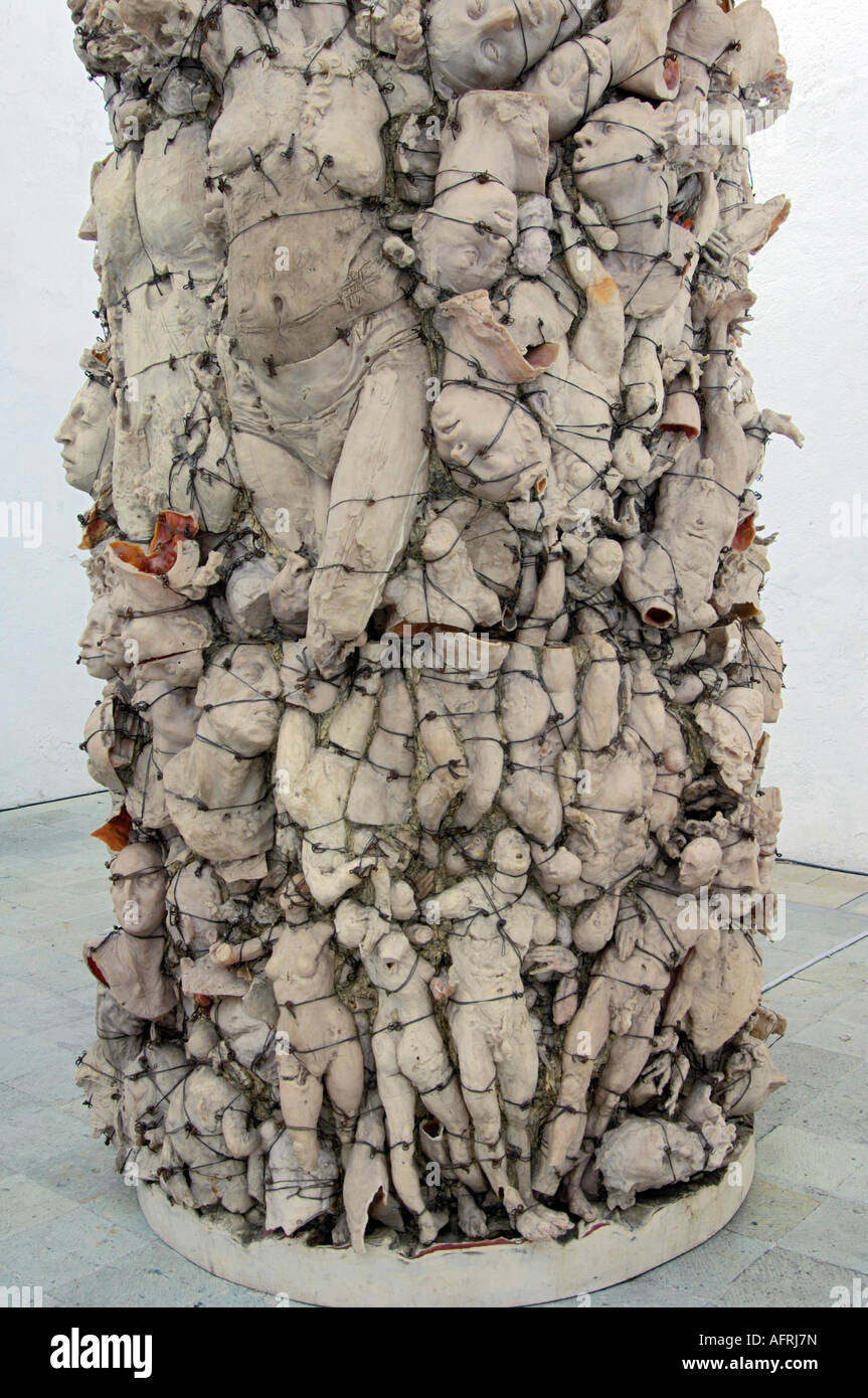 Disturbing sculpture on display museum hi-res stock photography and ...