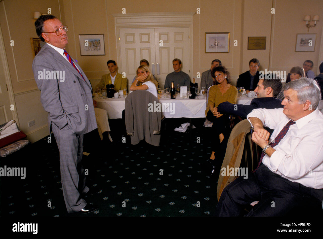 Bob 'The Cat' Bevan comedian at Scribes West a private members club ...