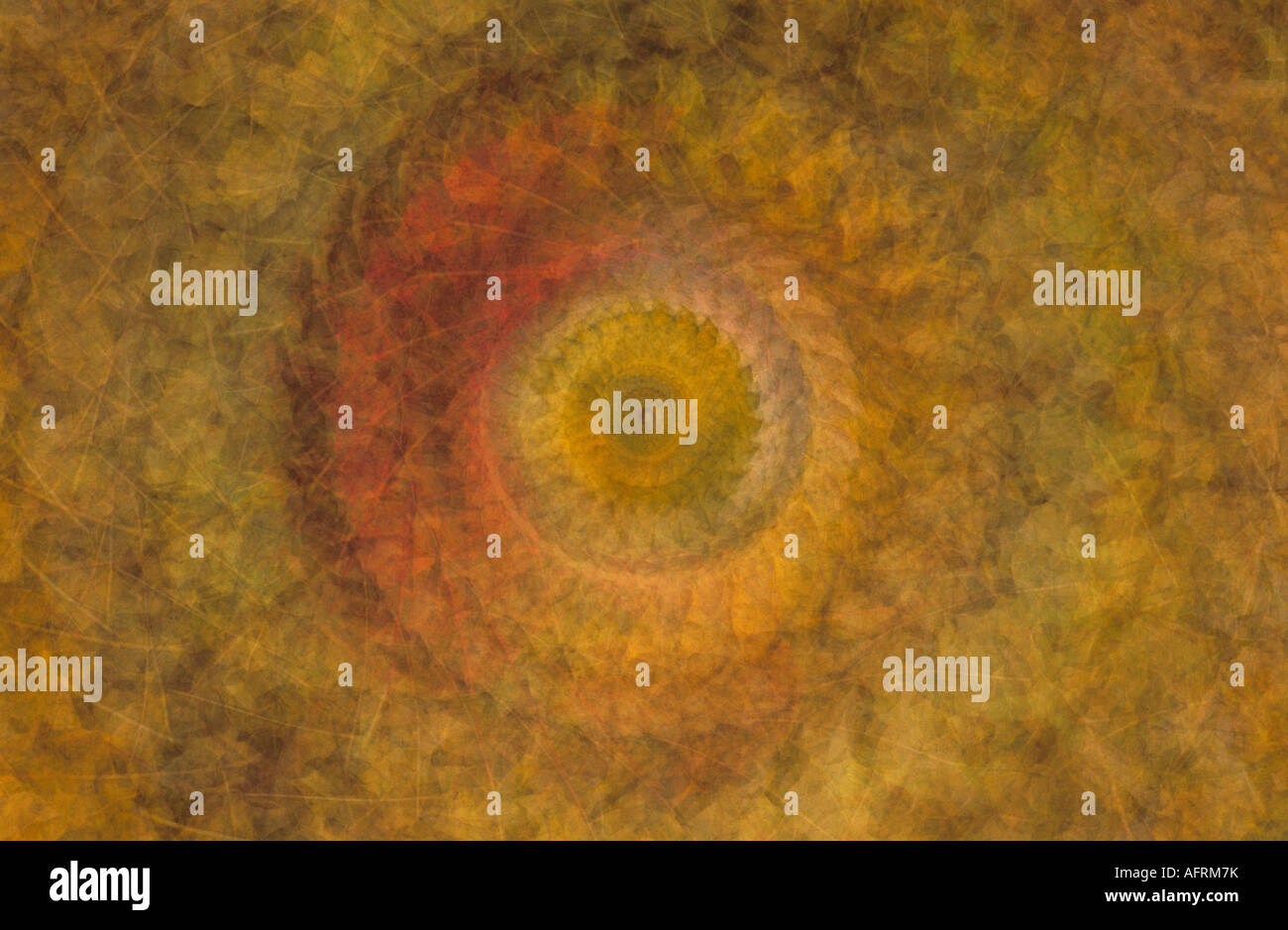 Multiple exposure of a fall leaf pile, multiple frames while rotating ...