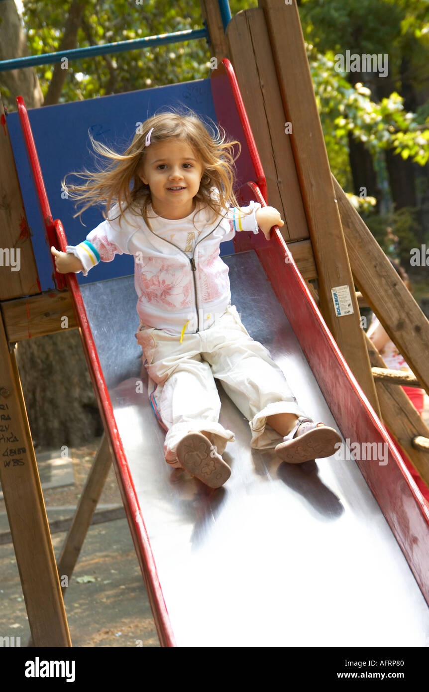 Children s slide Stock Photo - Alamy