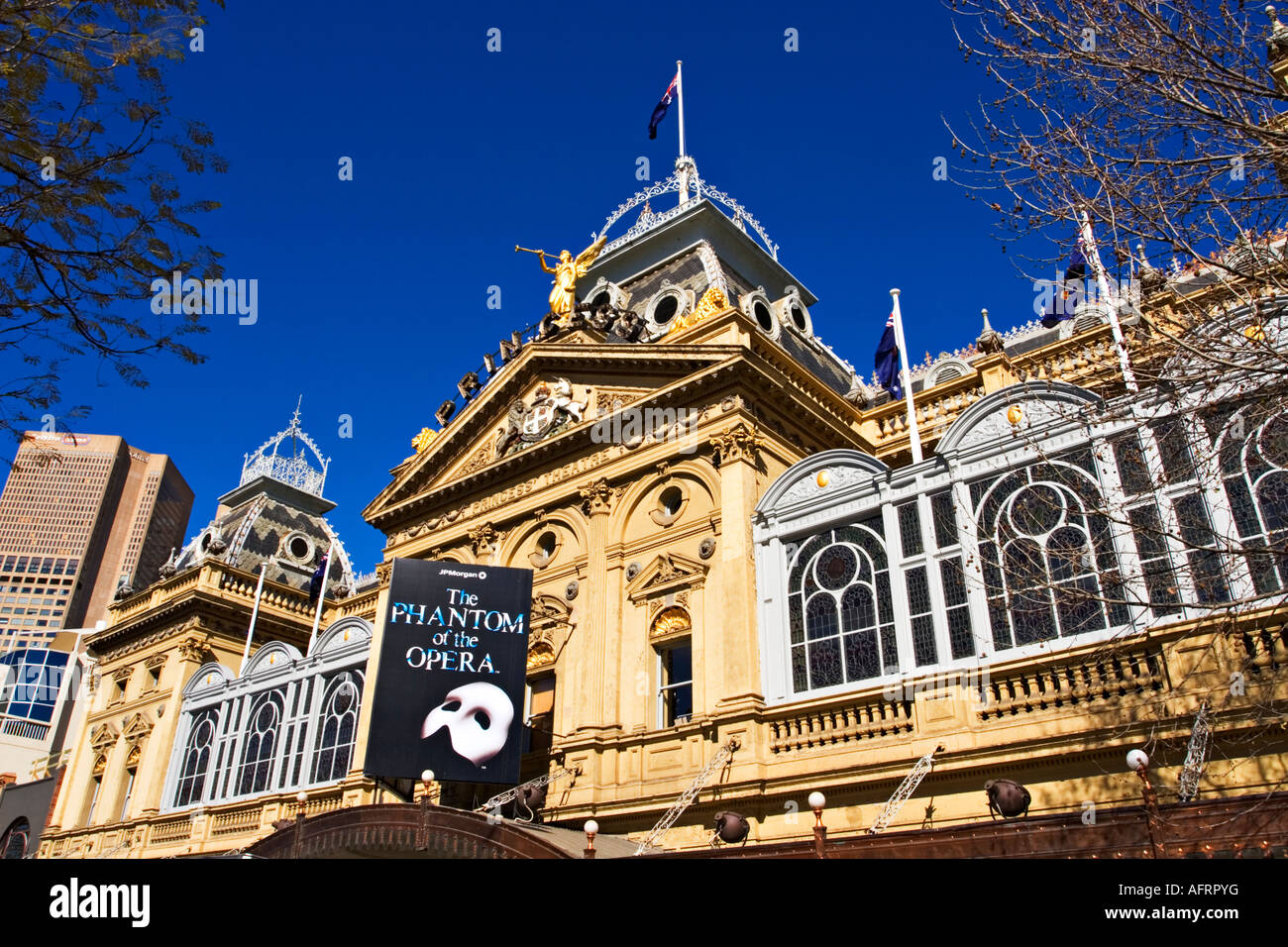 Melbourne Architecture / Facade detail of the Princess Theatre in ...