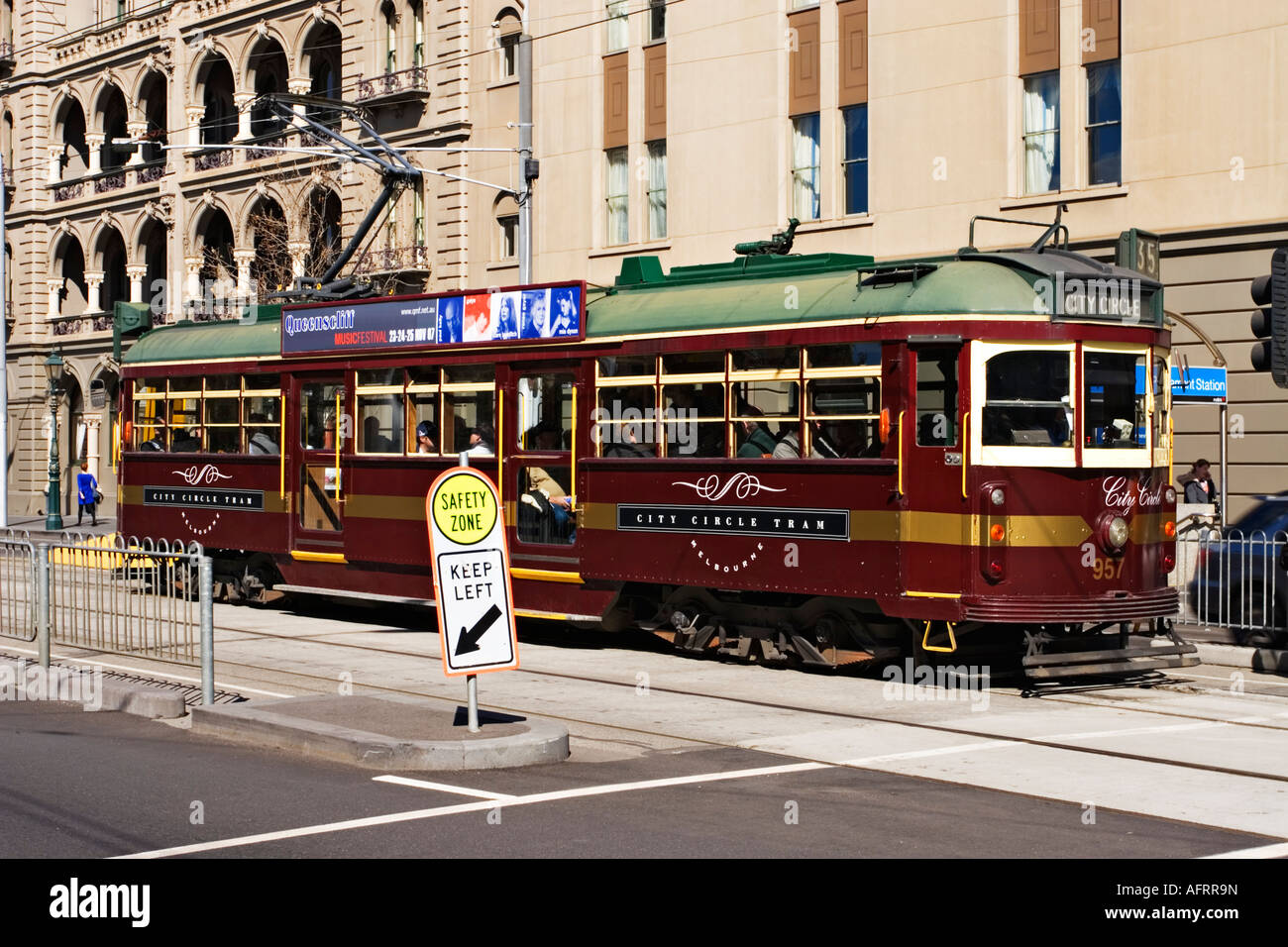 Melbourne streetscape hi-res stock photography and images - Alamy