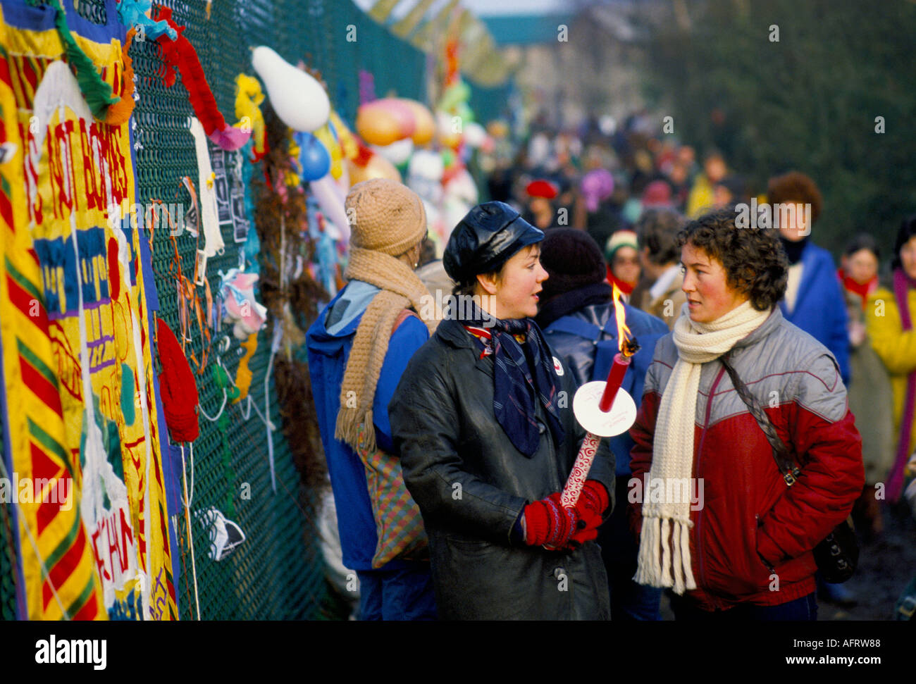 Greenham Common Woman Protest High Resolution Stock Photography and ...
