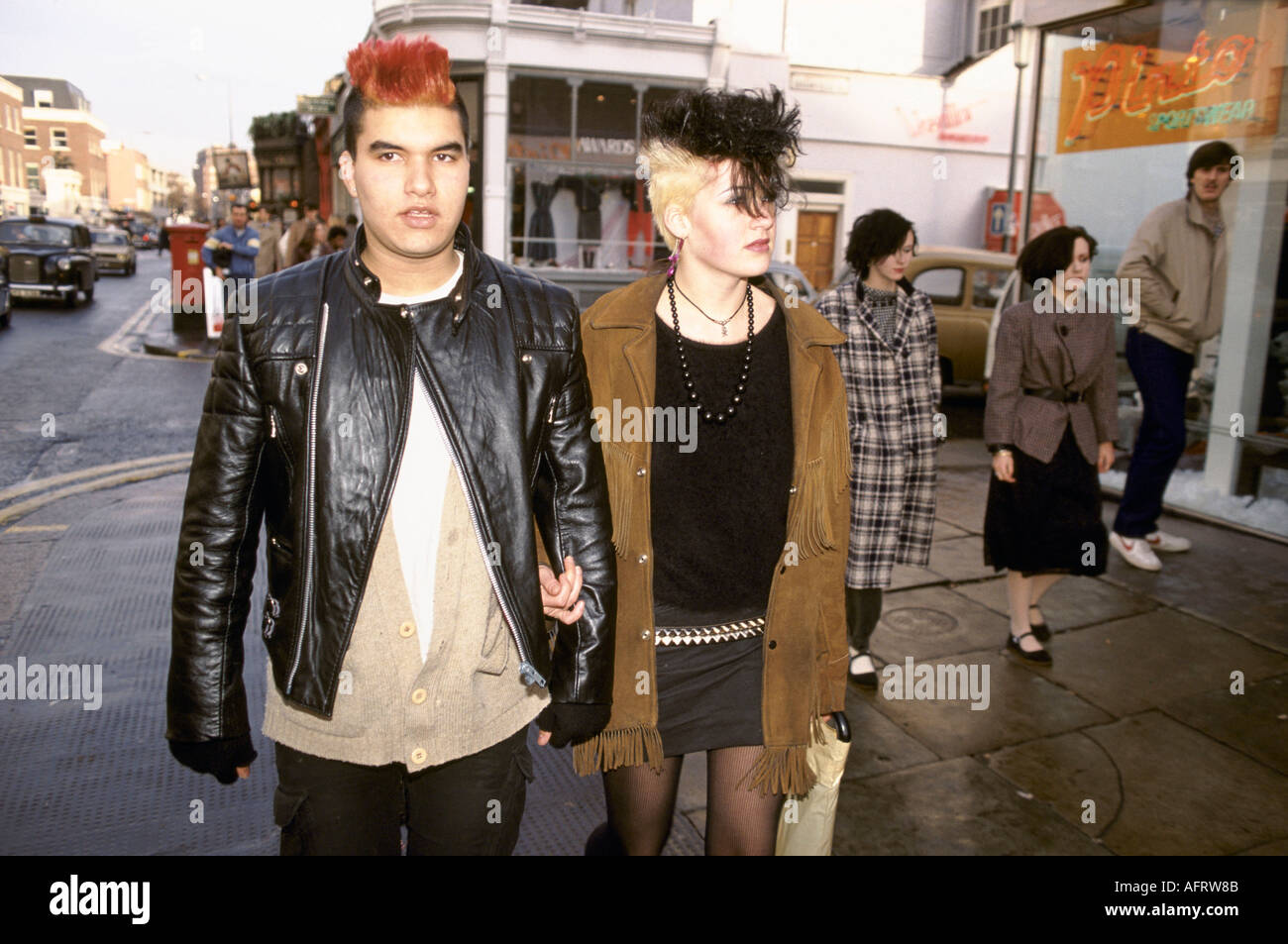 Punks kings road hi-res stock photography and images - Alamy