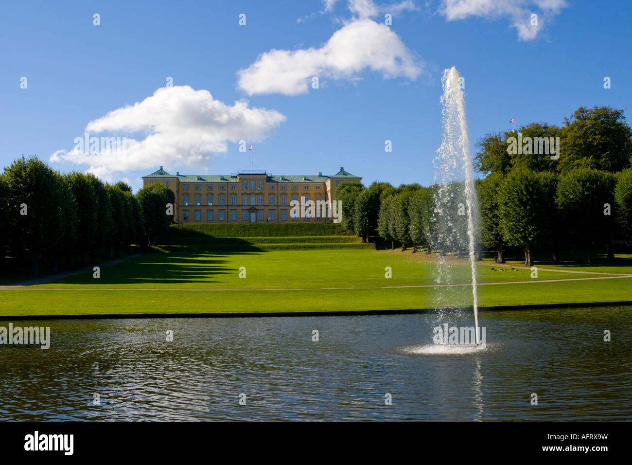 Frederiksberg Slot Palace Copenhagen Denmark Stock Photo - Alamy