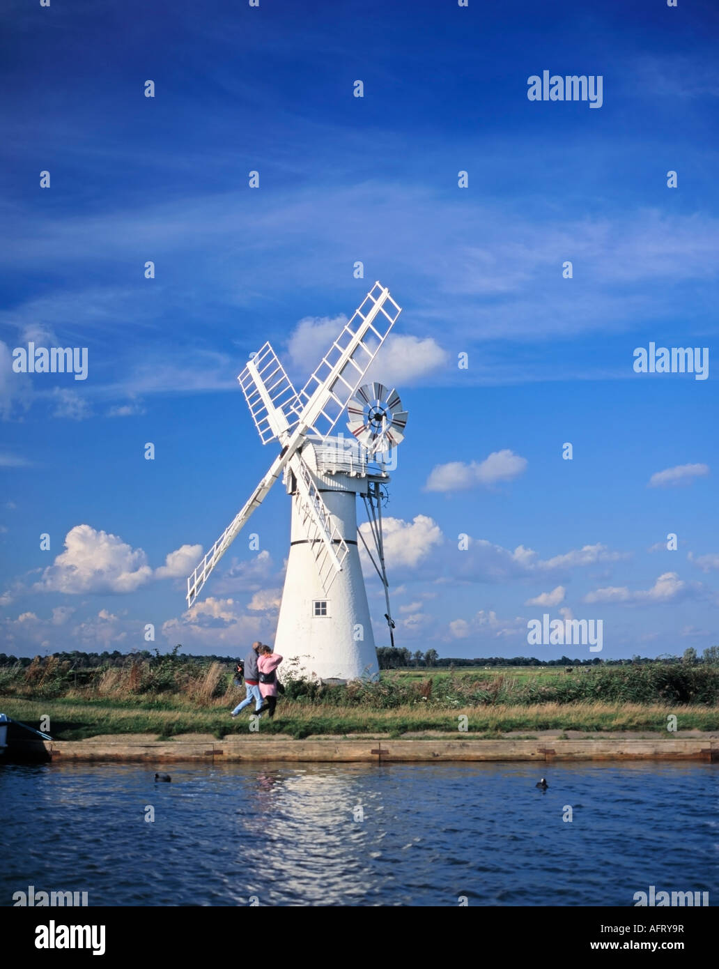 Thurne Mill - Broads National Park Landmark, Thurne Mill, The Staithe ...