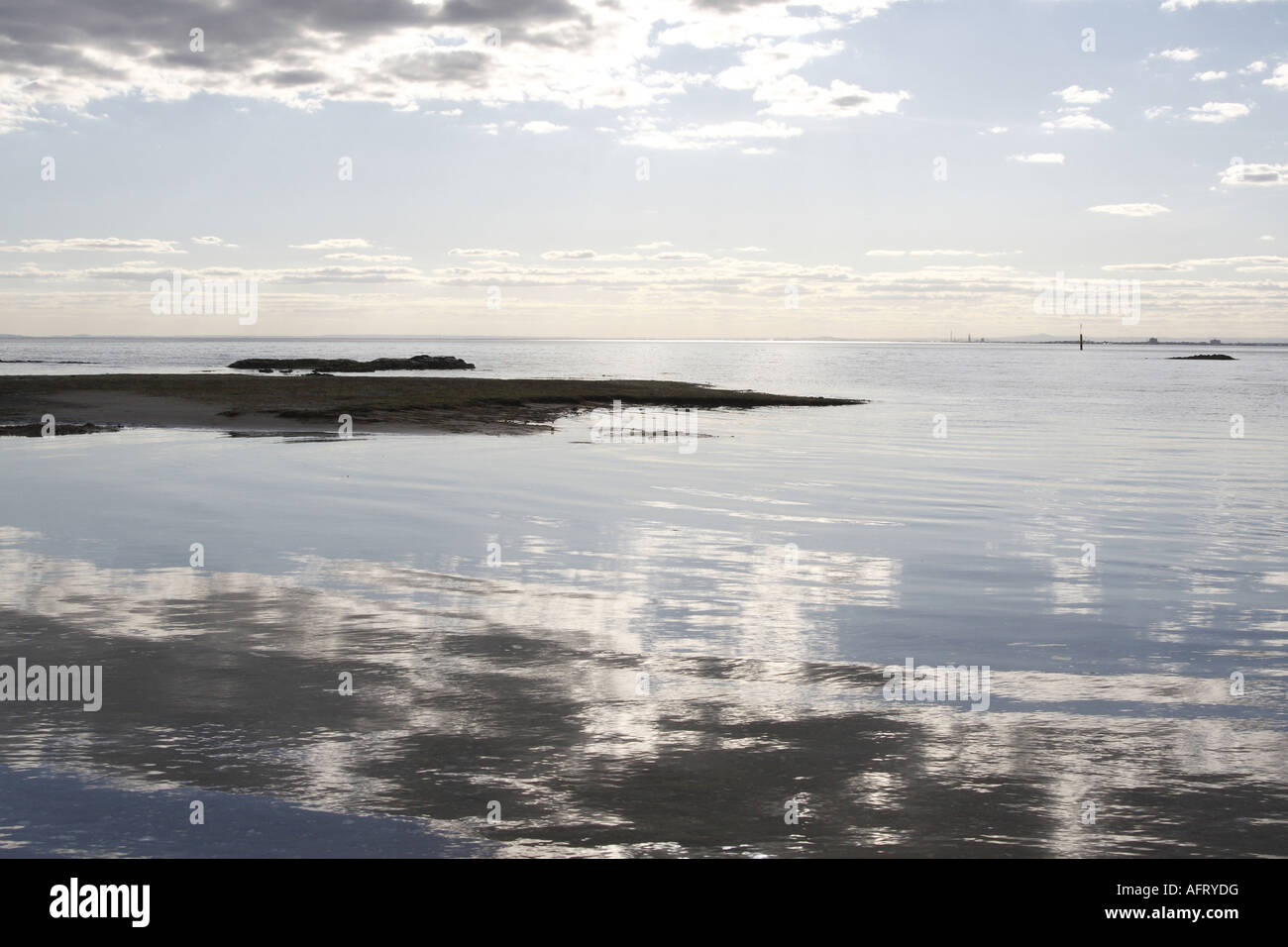 late afternoon at the beach Stock Photo - Alamy