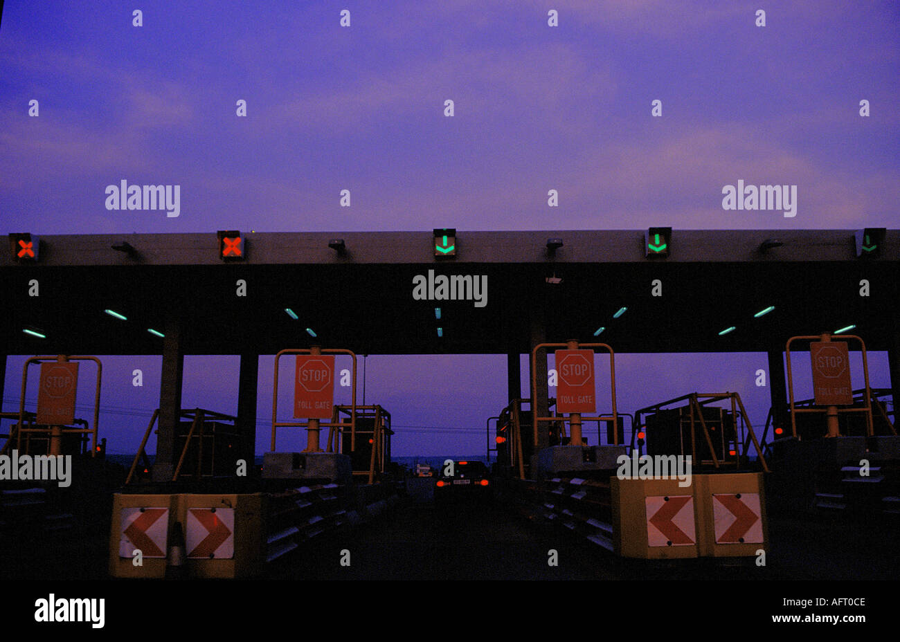 Tollgate South Africa Stock Photo - Alamy