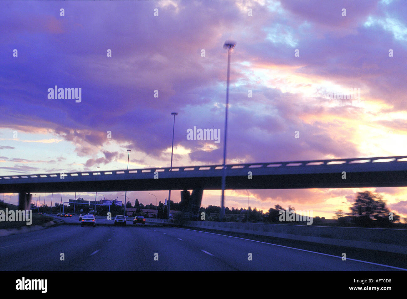 Bridge over m1 hi-res stock photography and images - Alamy
