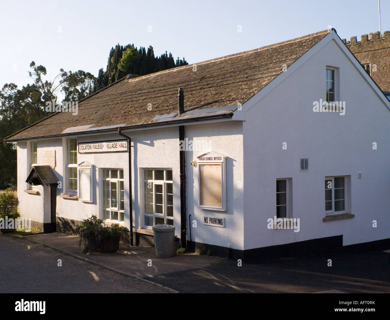 Colaton Raleigh Village Hall Stock Photo - Alamy