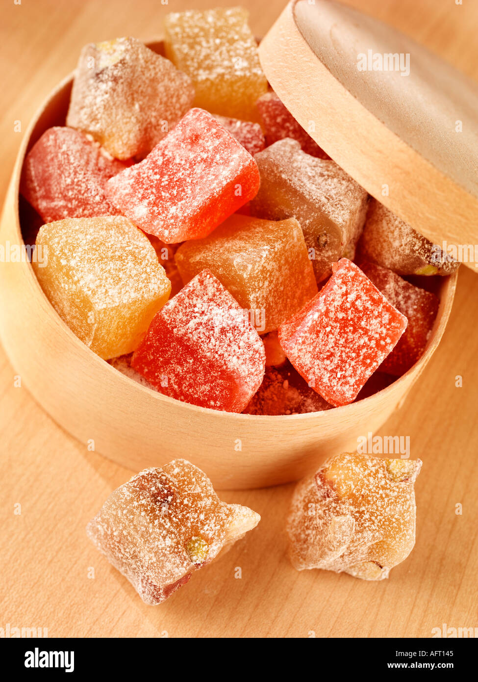 Box of turkish delight hi-res stock photography and images - Alamy