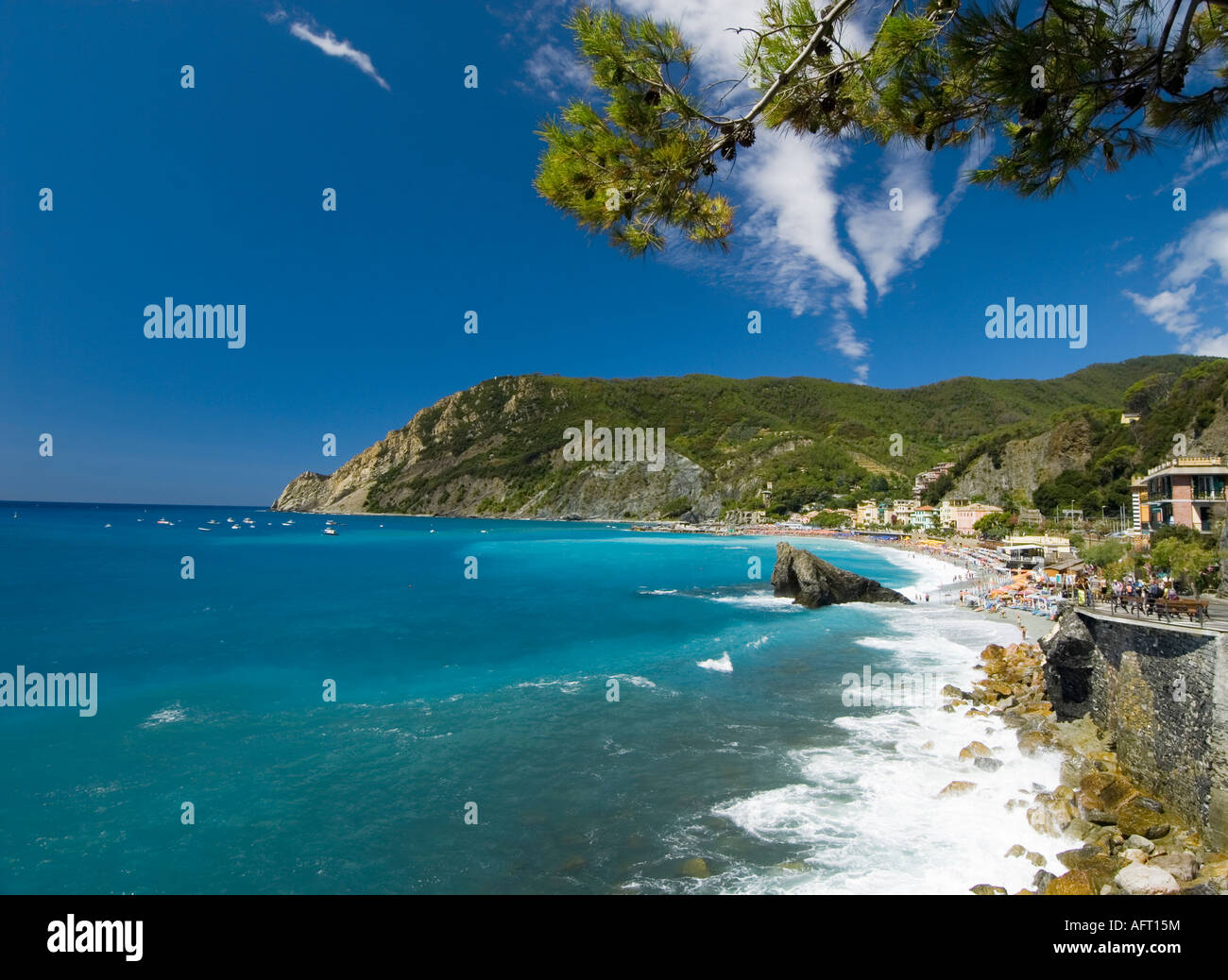 Monterossa al Mare Cinque Terre Italy Stock Photo - Alamy