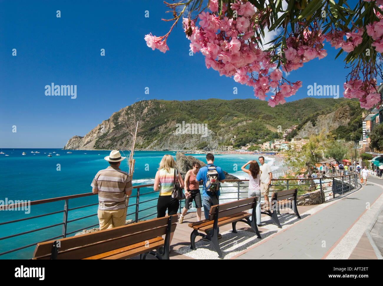 Monterossa al Mare Cinque Terre Italy Stock Photo - Alamy