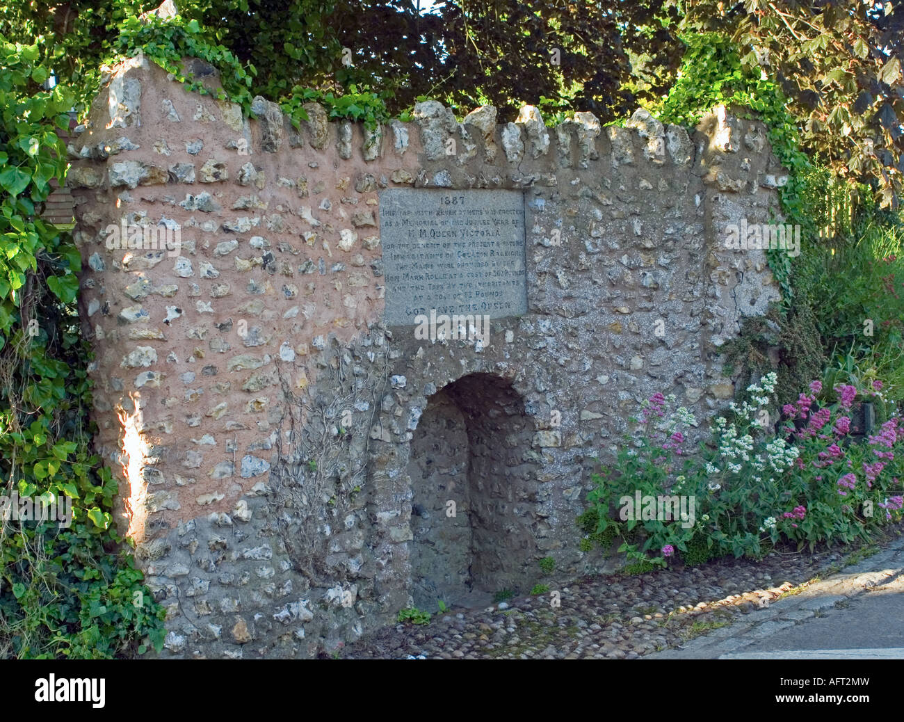 Colaton Raleigh Jubilee memorial Stock Photo - Alamy