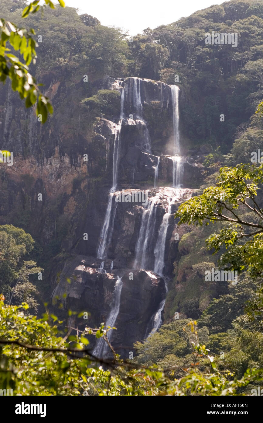 Sanje Falls Udzungwa Mountains National Park Tanzania Stock Photo - Alamy
