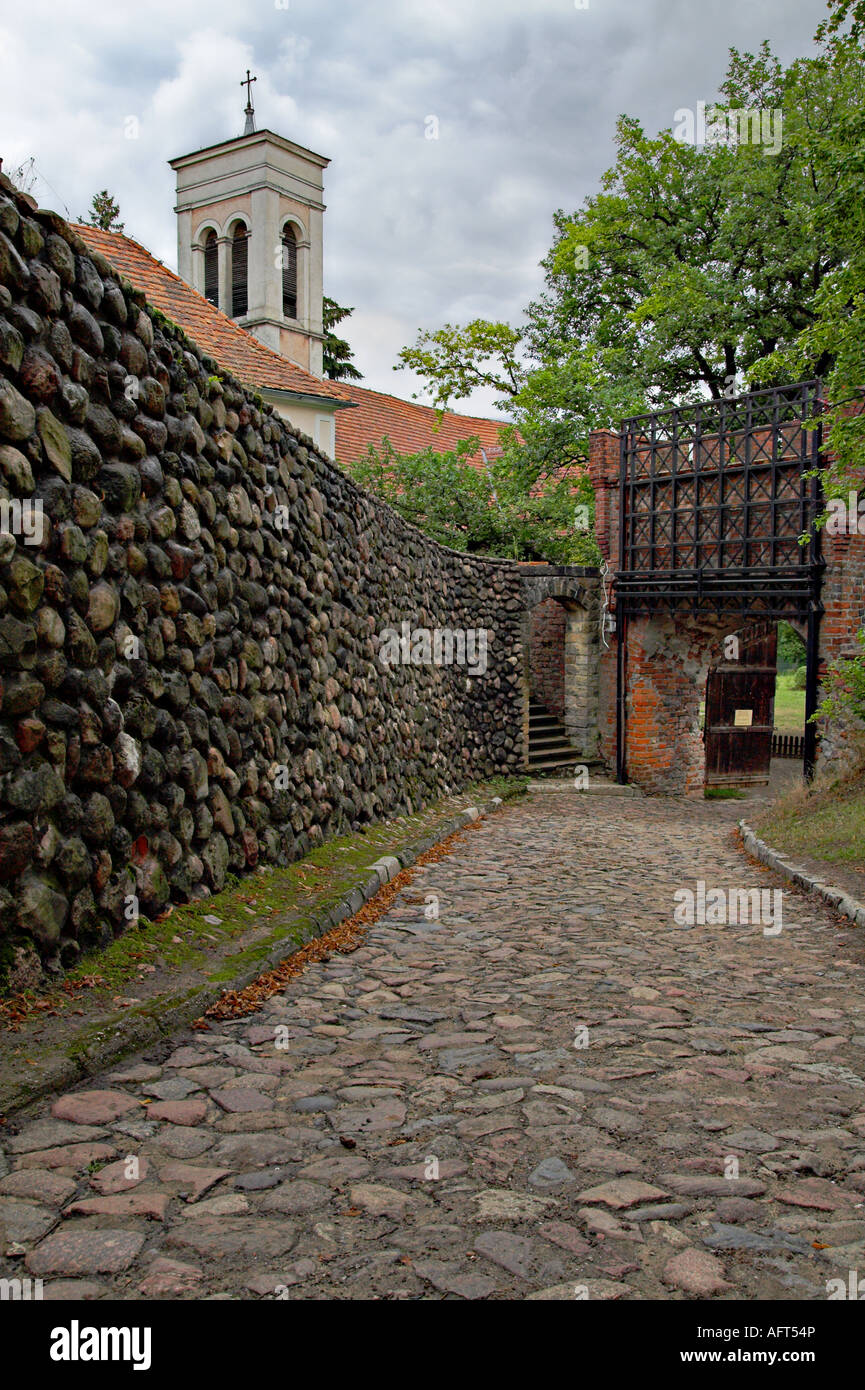 Lagow Castle Gate, Poland Stock Photo - Alamy