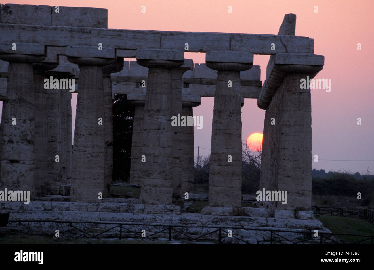 UNESCO World Heritage, Paestum Stock Photo - Alamy