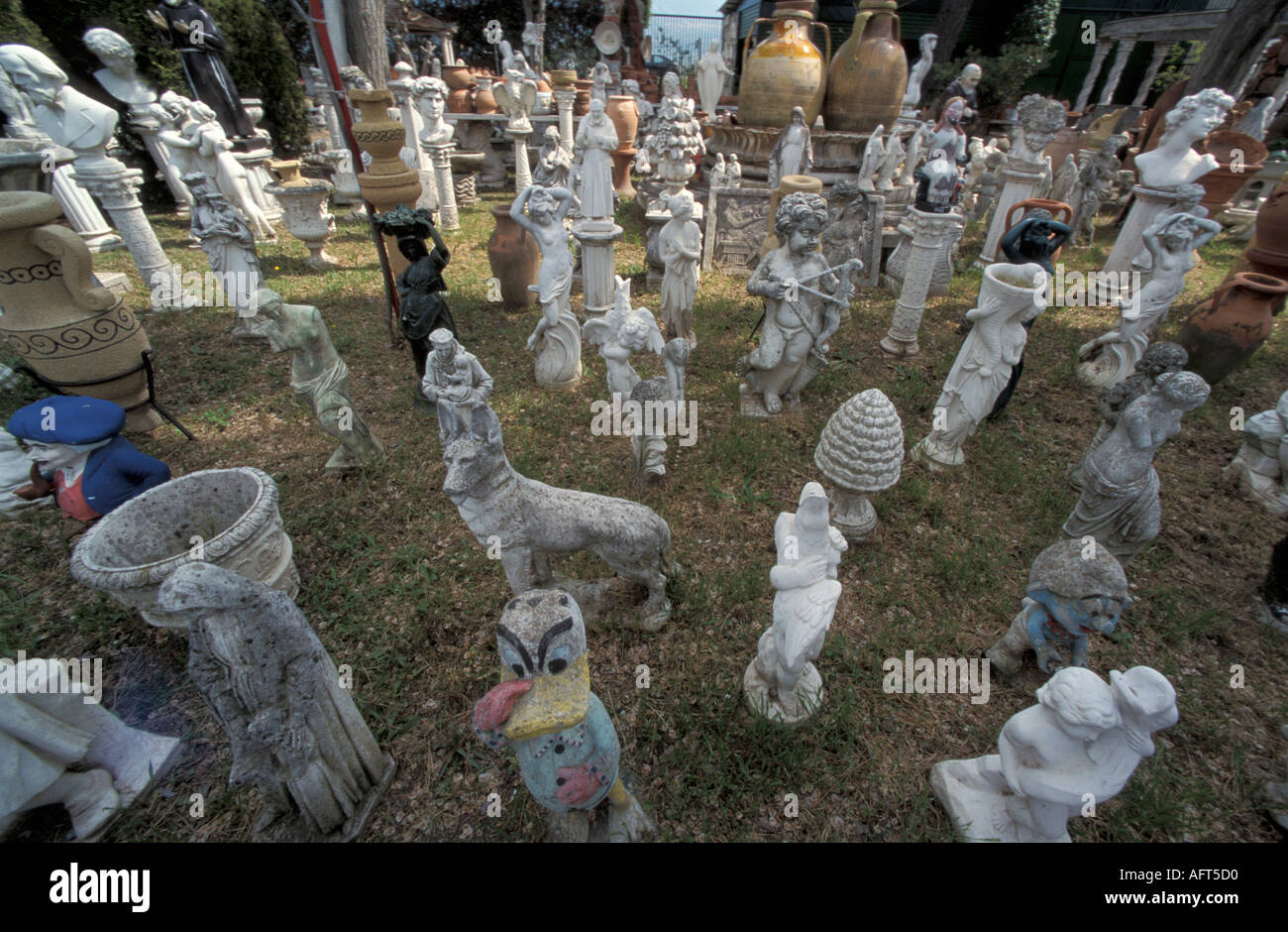 stone figures for sell Stock Photo - Alamy