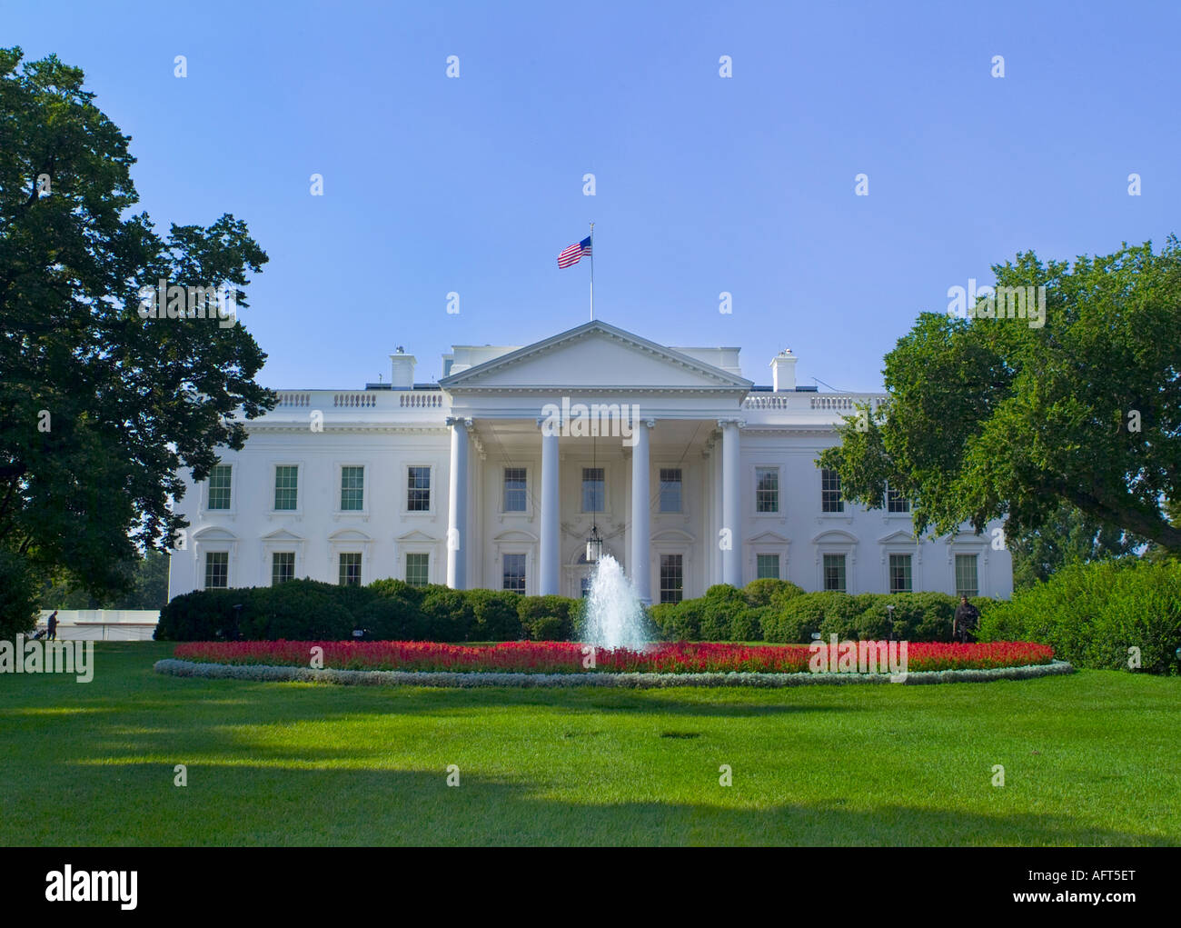North Portico of the White House in Washington D.C Stock Photo - Alamy