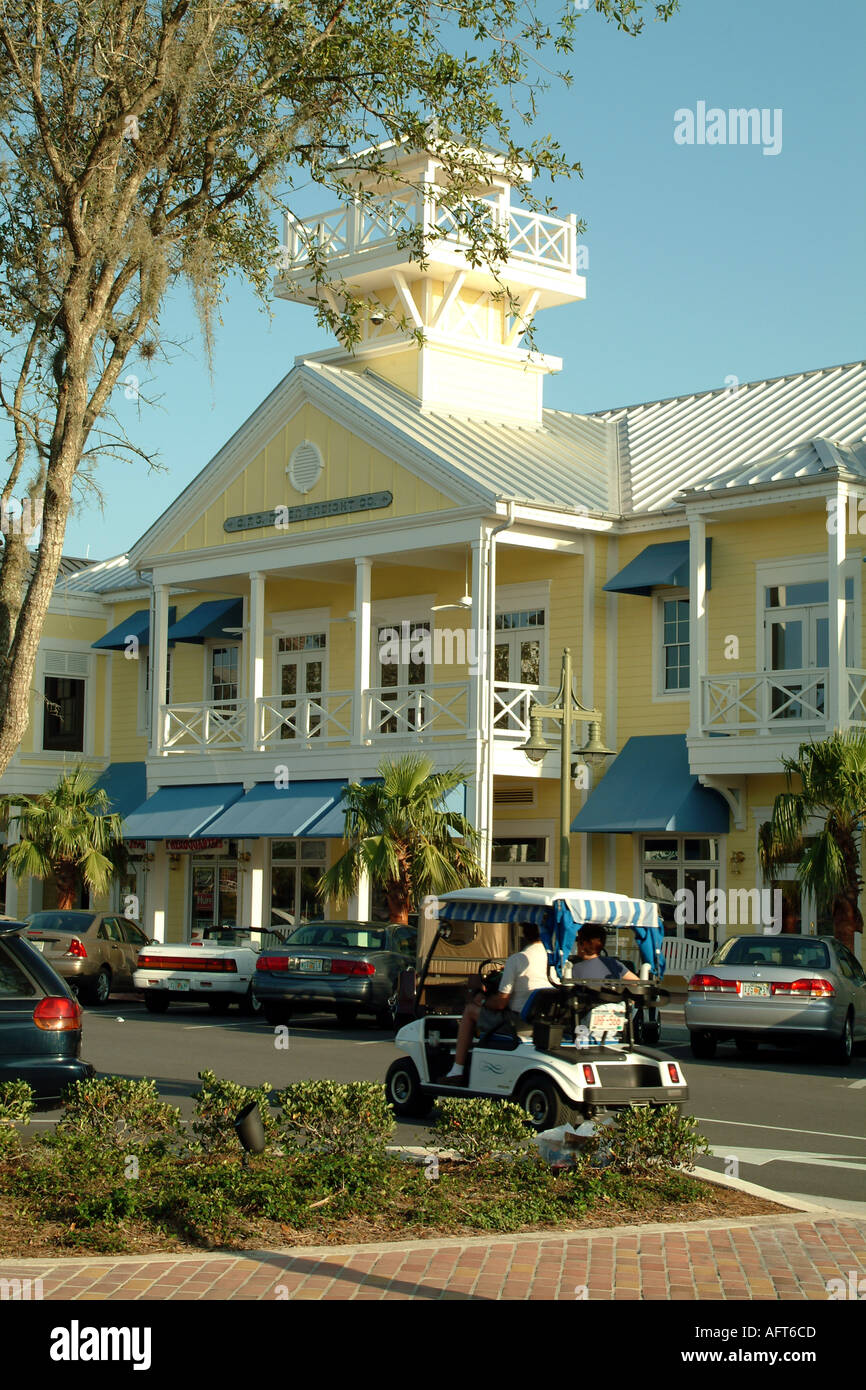 Lake Sumter Landing The Villages near Orlando fl Florida USA Stock ...