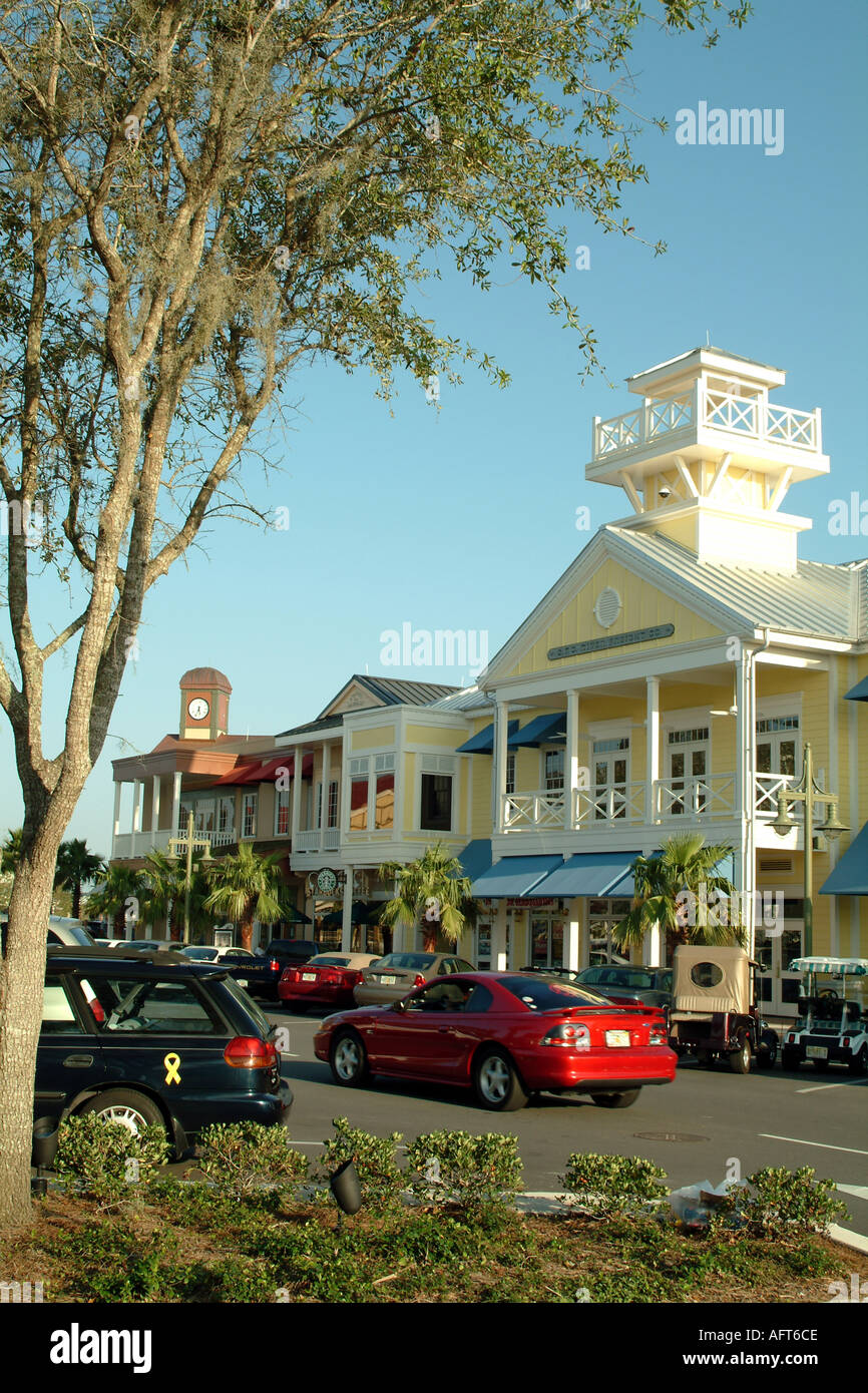 Lake Sumter Landing The Villages near Orlando fl Florida USA Stock ...