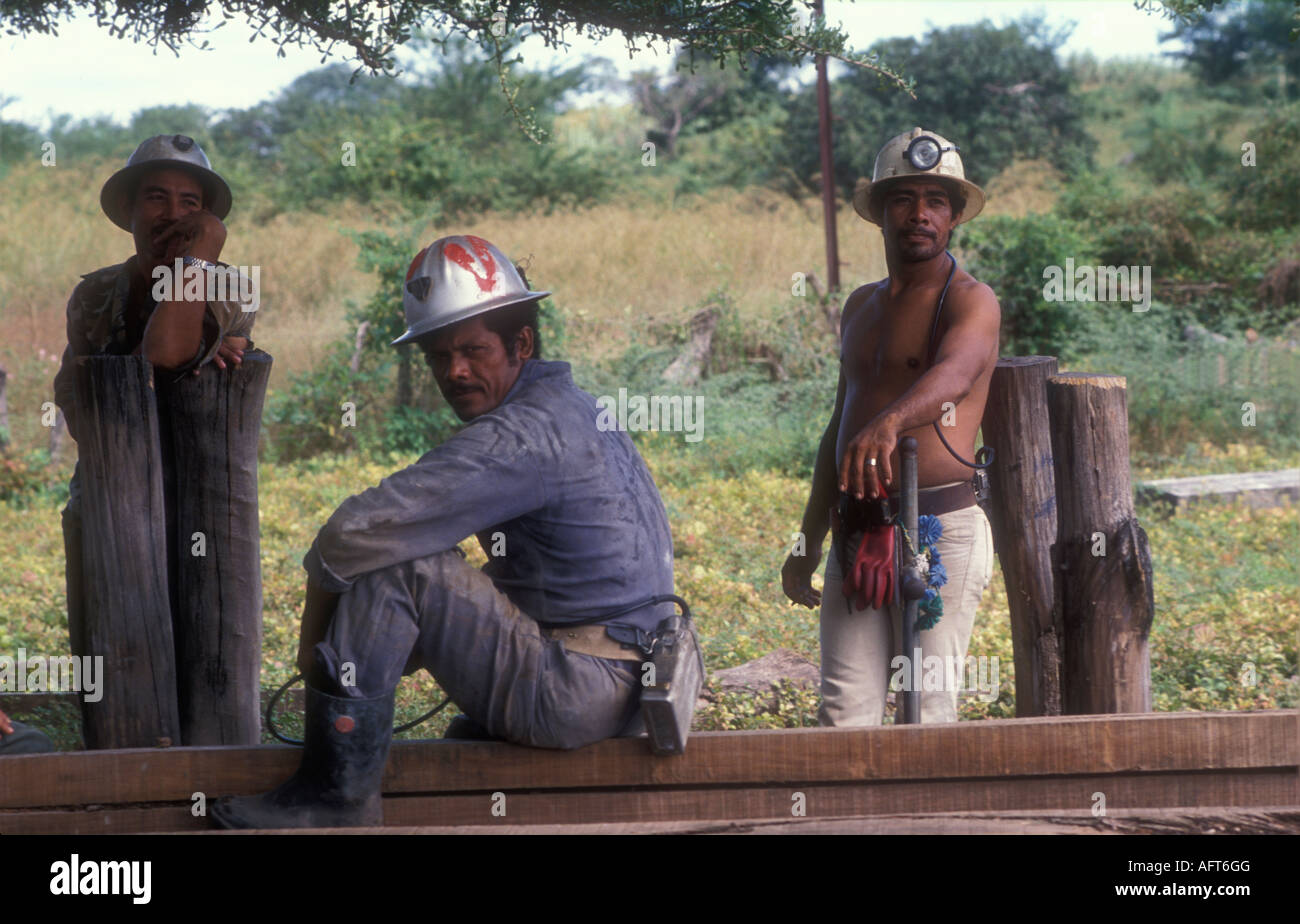 Gold mine workers in El Limon, Nicaragua Stock Photo - Alamy