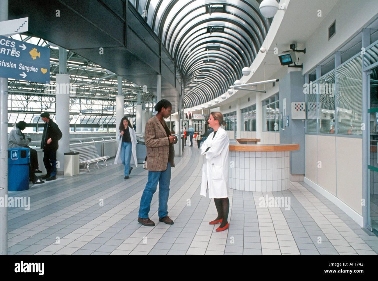 Paris France, French African Female Teen, Speaking Female Doctor inside ...