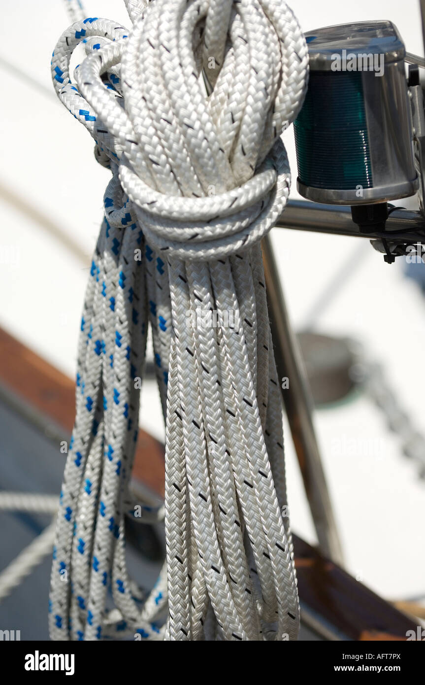 boat, marine, maritime, tie, knot, line, navigation light Stock Photo ...