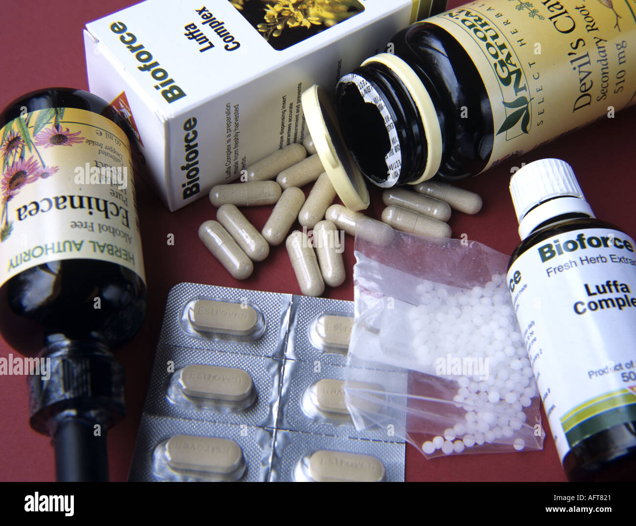 Complementary medicines hi-res stock photography and images - Alamy