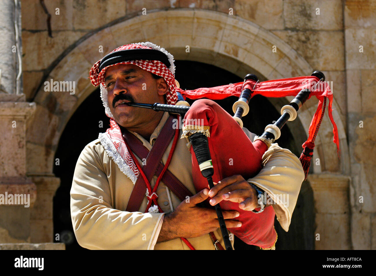 Bag pipes and jordan hi-res stock photography and images - Alamy